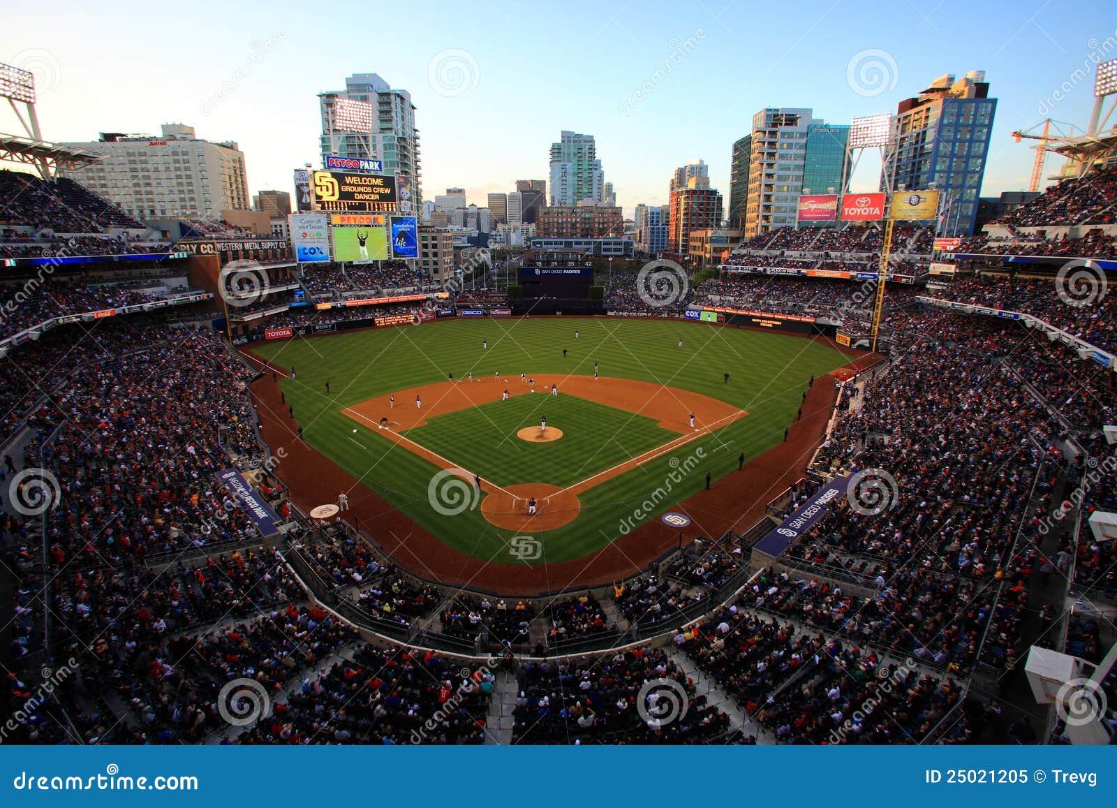 Petco Park editorial image. Image of padres, stadium - 25021205