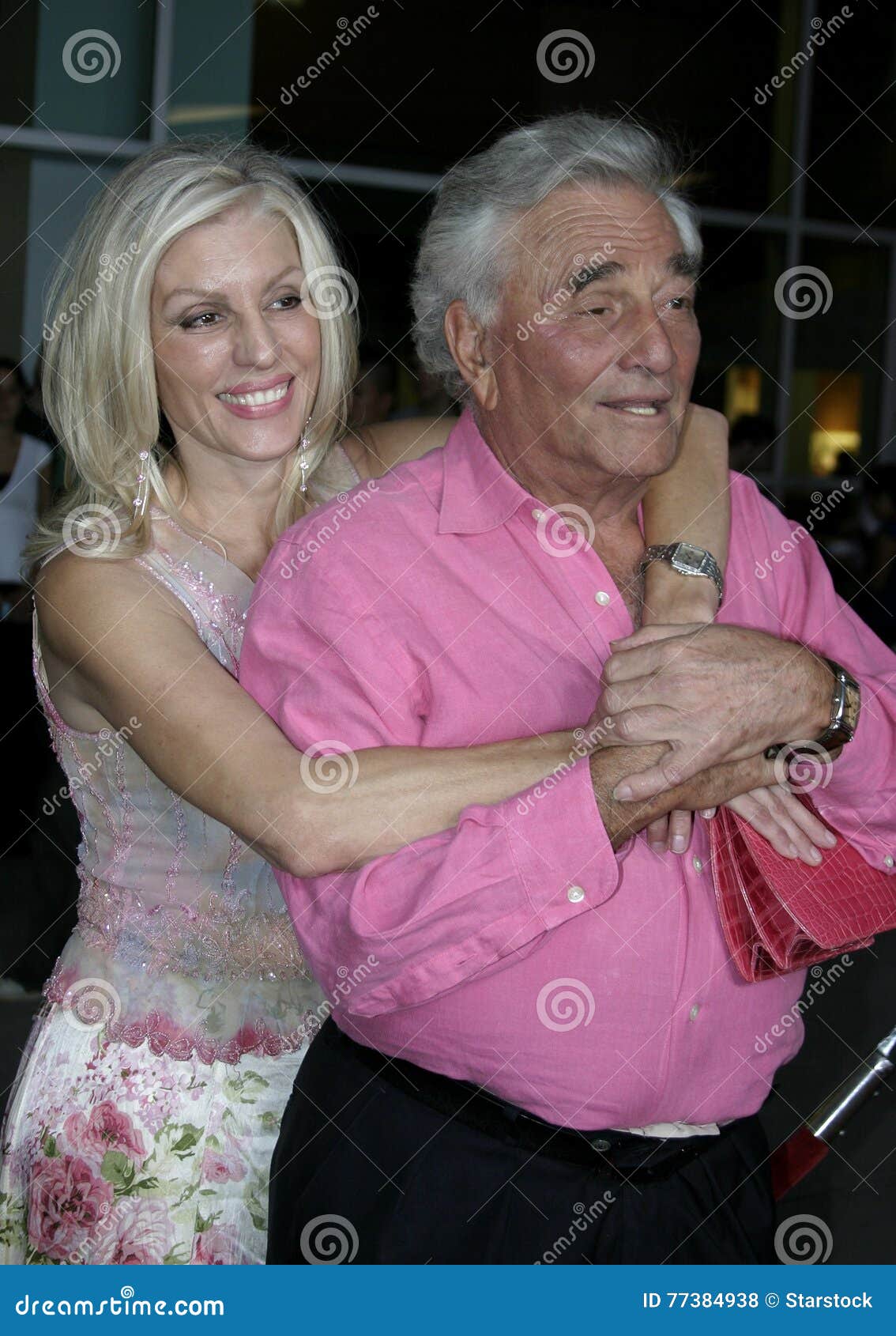 Peter Falk et Shera Danese photo stock éditorial. Image du falk - 77384938