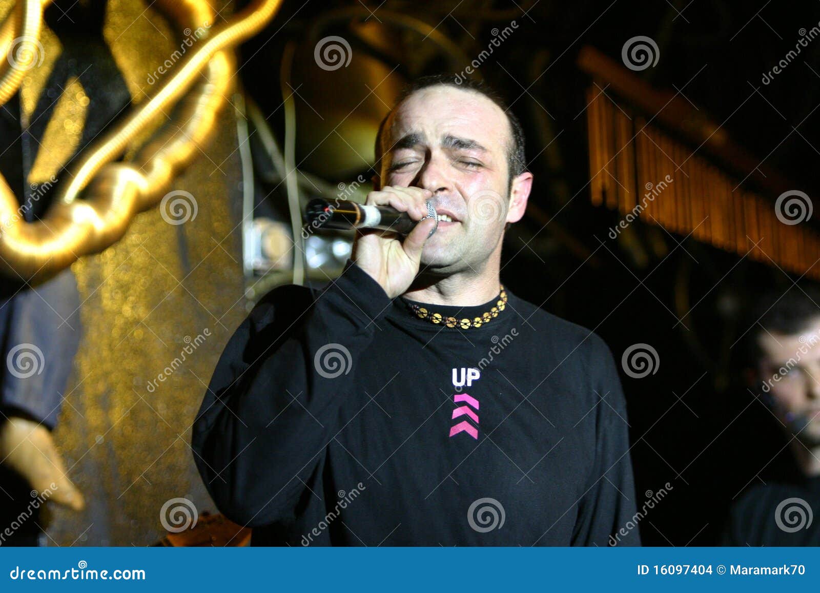 PETER GABRIEL TRIBUTE BAND editorial stock image. Image of electric ...
