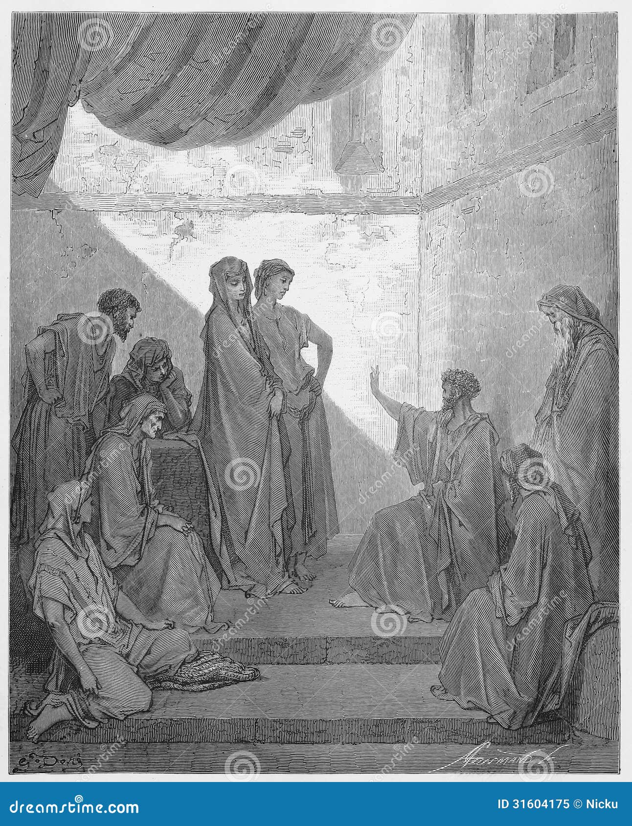 Peter in the House of Cornelius Editorial Image - Illustration of ...