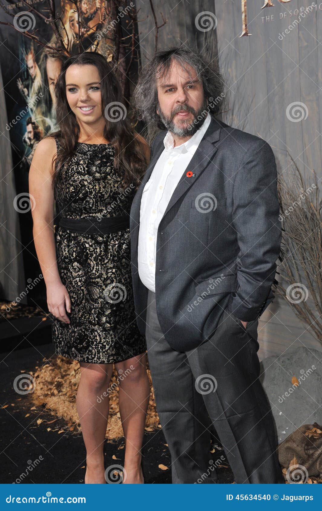 Peter Jackson Et Katie Jackson Image éditorial - Image du mode ...