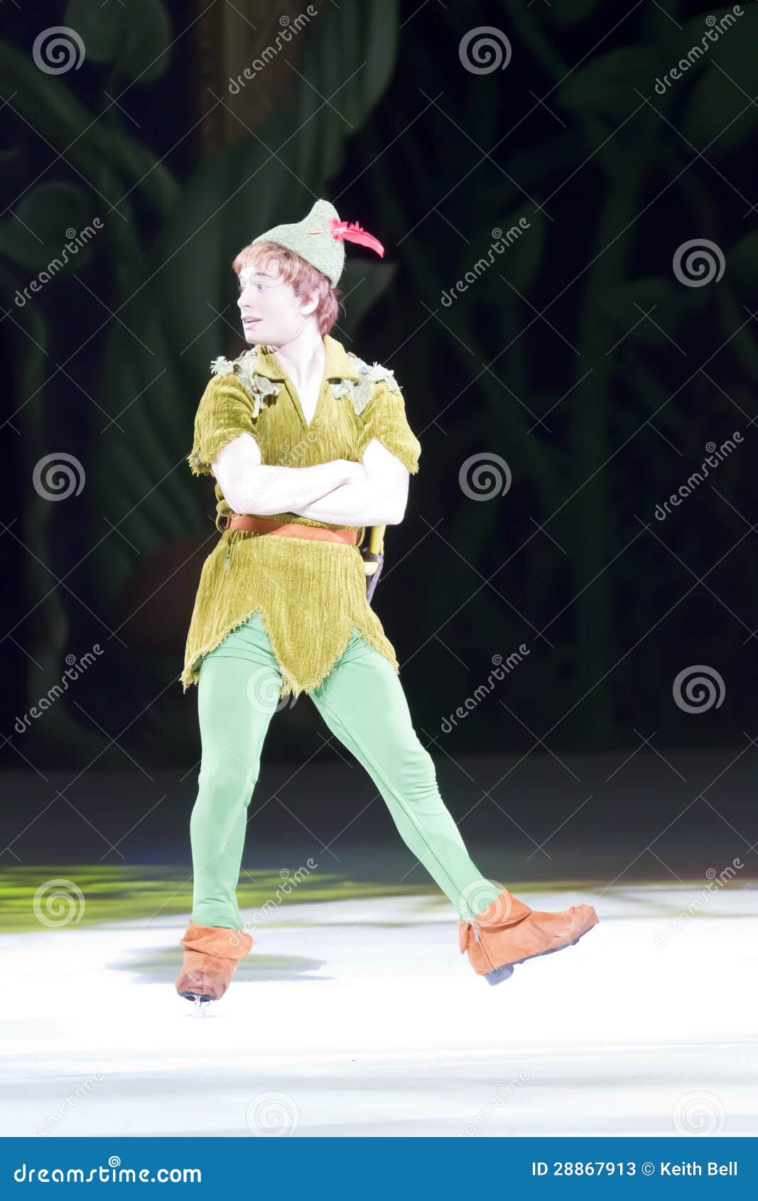 Peter Pan editorial stock photo. Image of skates, disney - 28867913