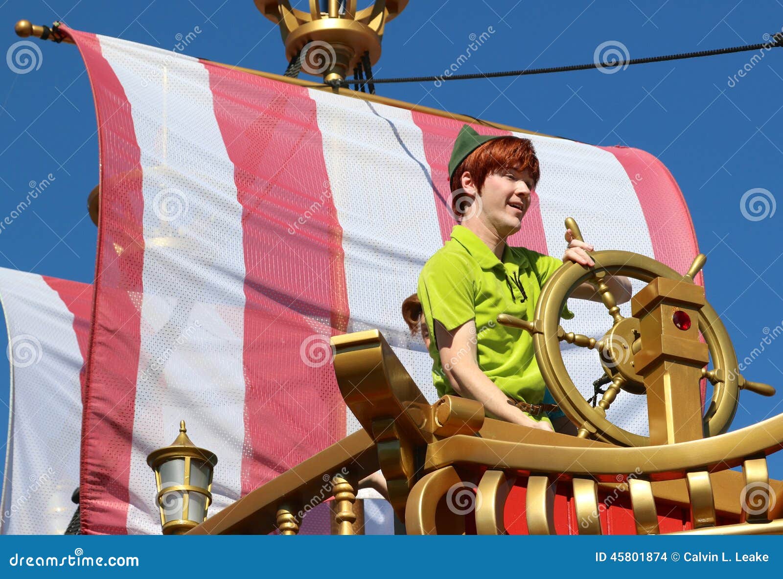 Peter Pan at Disney world editorial stock image. Image of kingdom ...