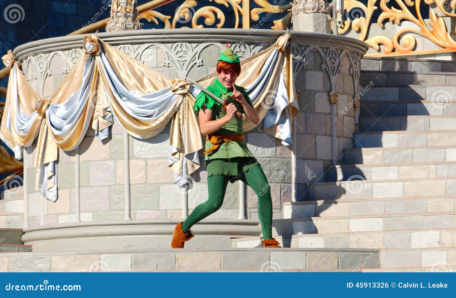 Peter Pan on Stage at Disney World Editorial Photo - Image of disney ...
