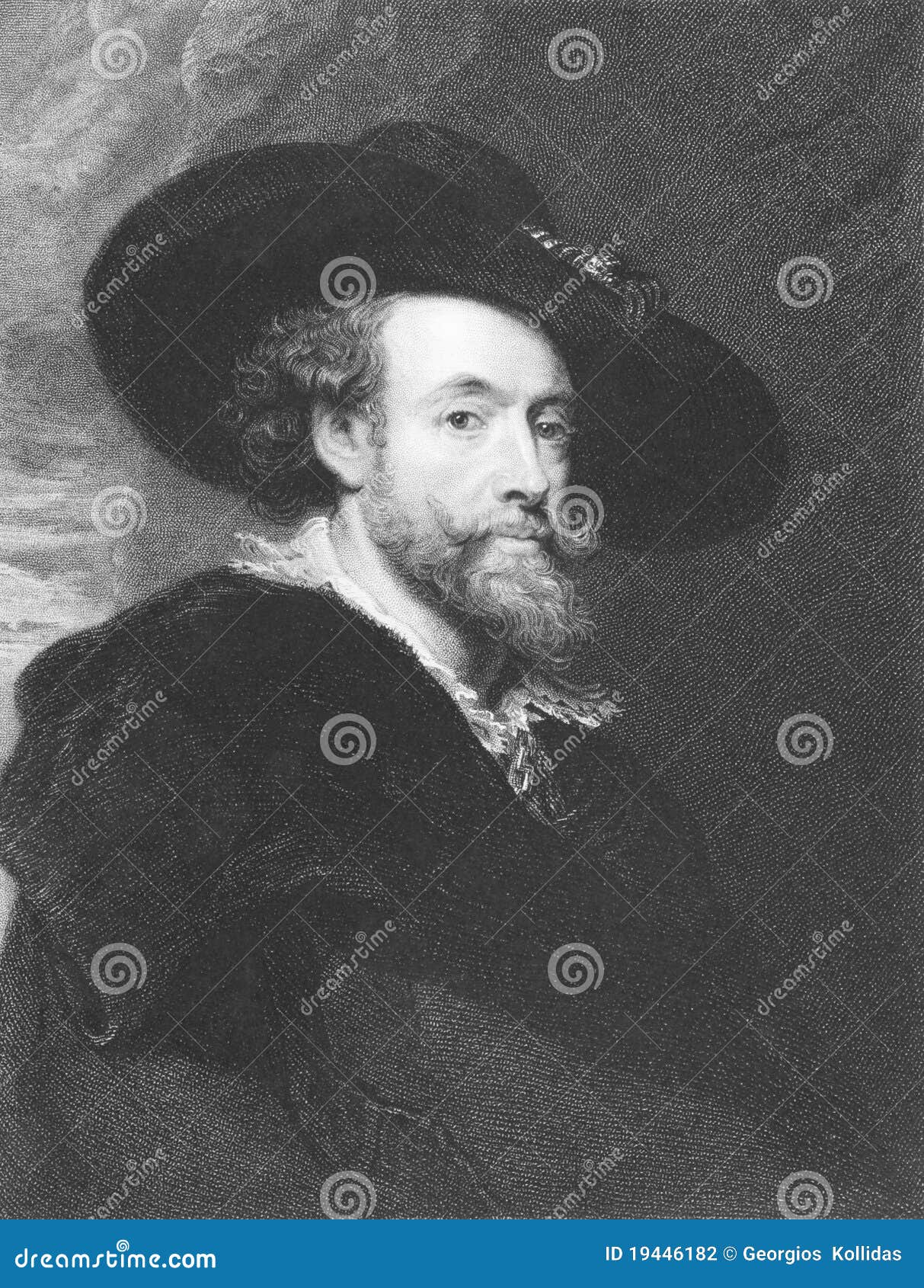 Peter Paul Rubens editorial photography. Image of person - 19446182