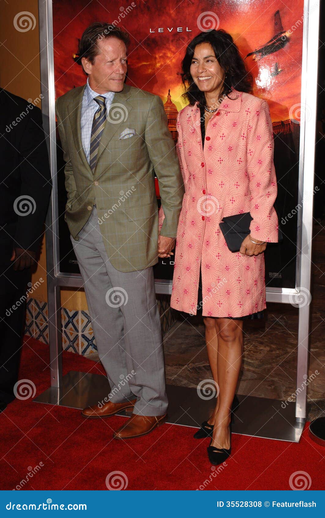 Rachel Ticotin And Peter Strauss