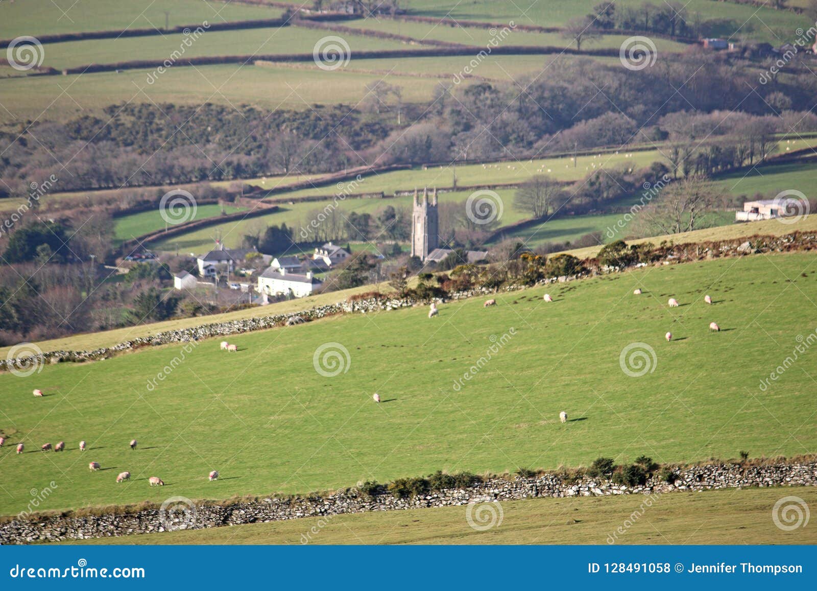Peter Tavy, Dartmoor stock photo. Image of peter, wild - 128491058