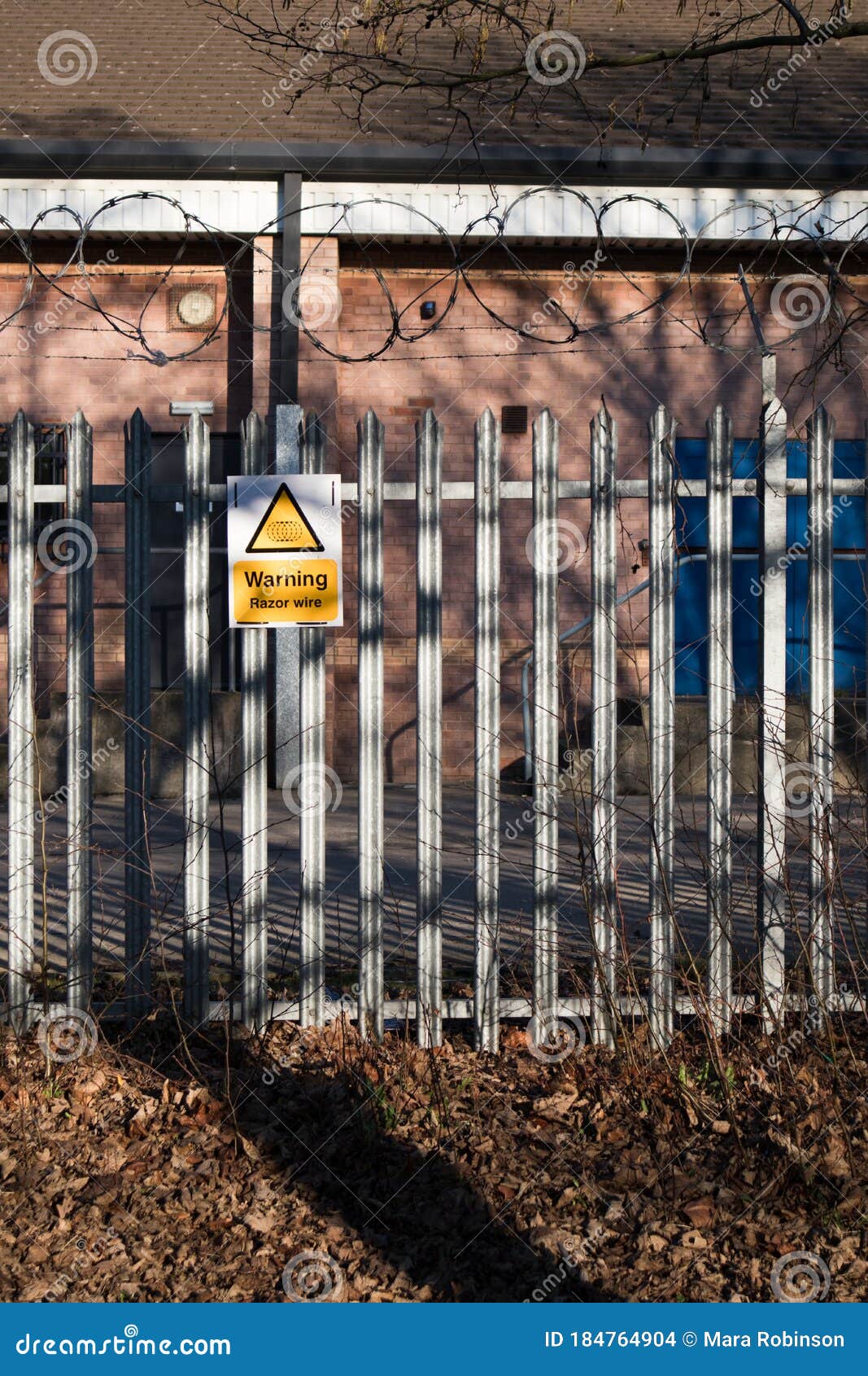 Shared Circular Blue and White British Pedestrain and Cycle Path Sign ...