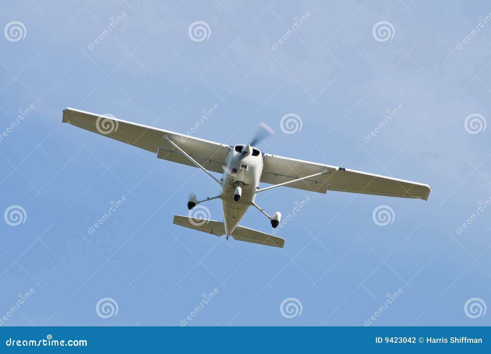 Petit avion photo stock. Image du supplémentaire, bleu - 9423042