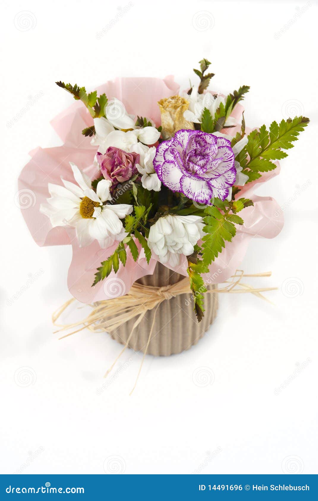 Petit bouquet de fleur photo stock. Image du lame, lames - 14491696