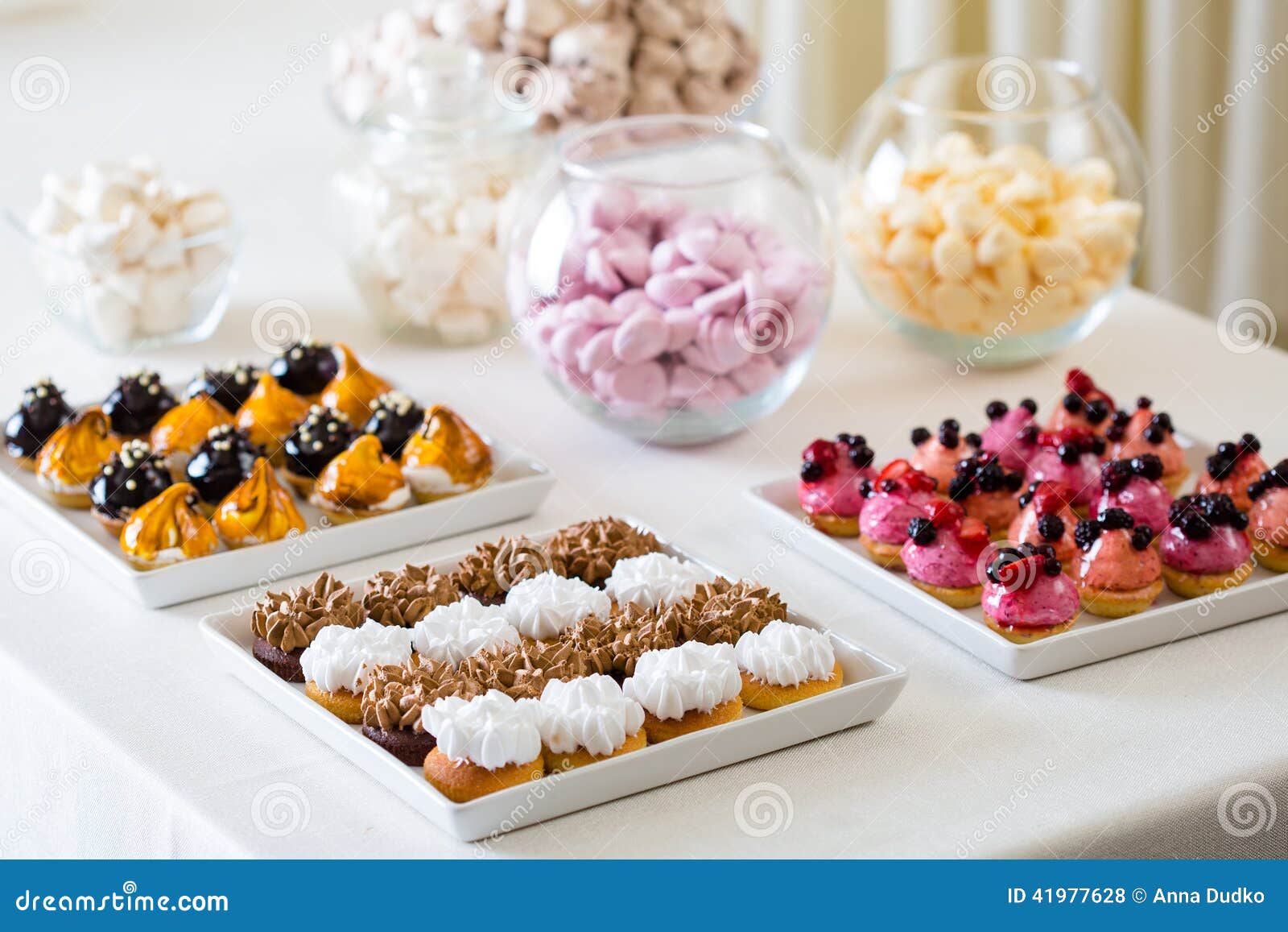 A petit four stock photo. Image of icing, colorful, petite - 41977628