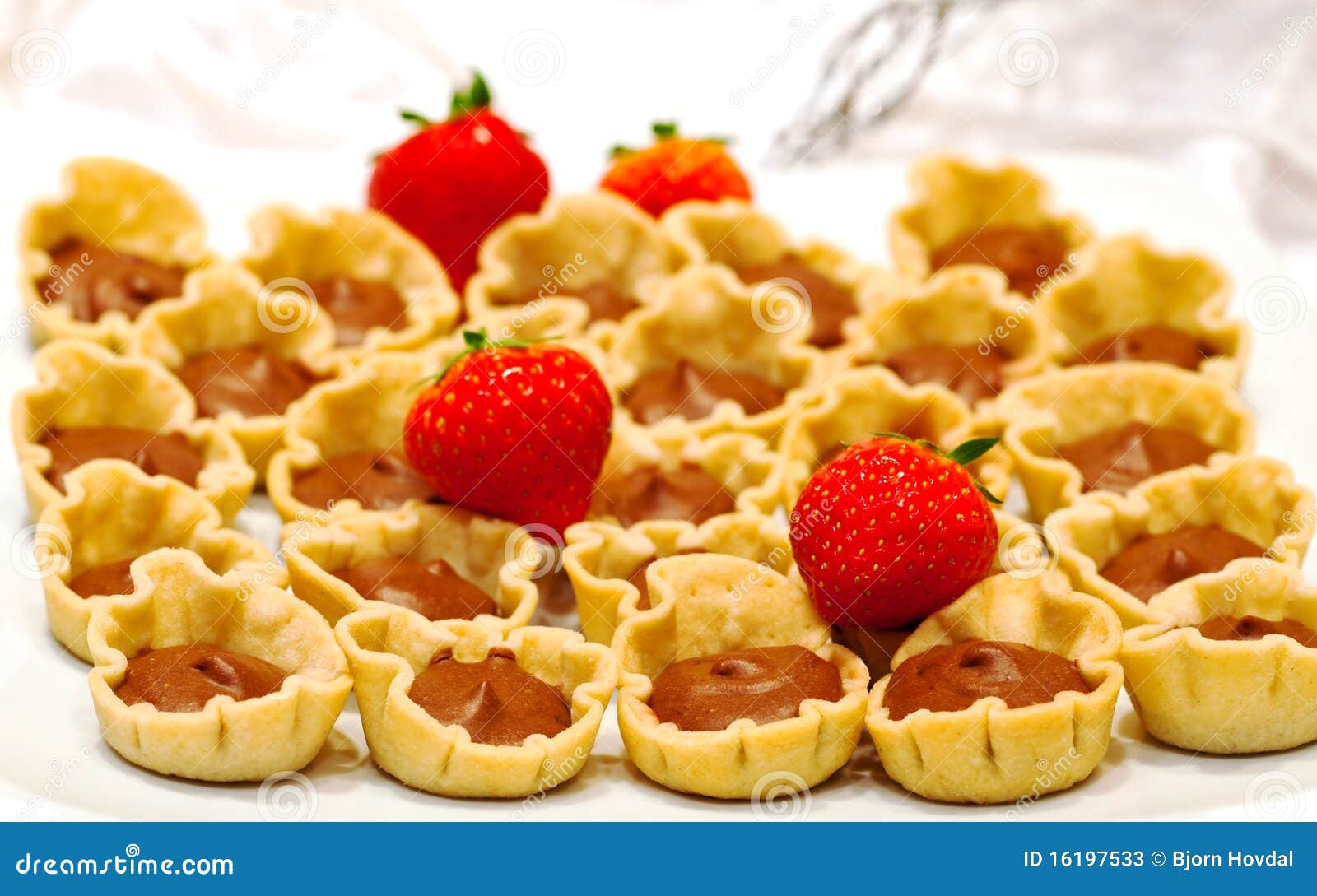 Petit Fours On A Modern Glass Plate Stock Photography | CartoonDealer ...