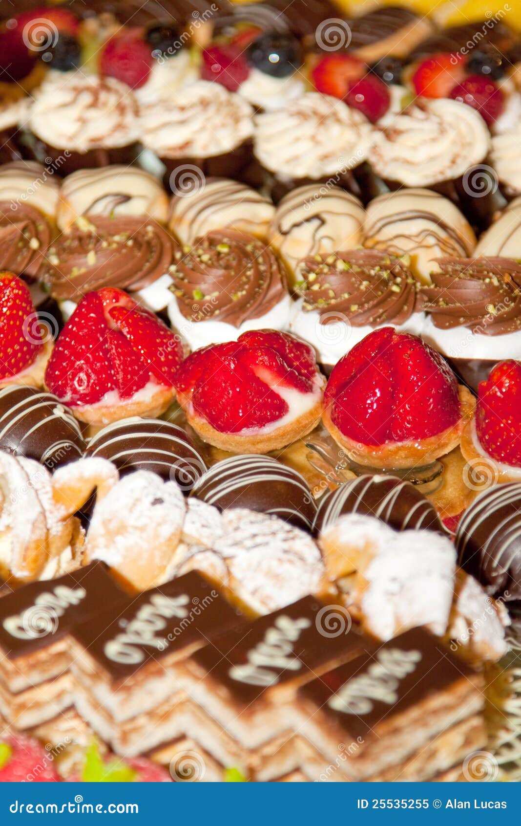 Petit-Fours stock image. Image of petit, fruit, food - 25535255