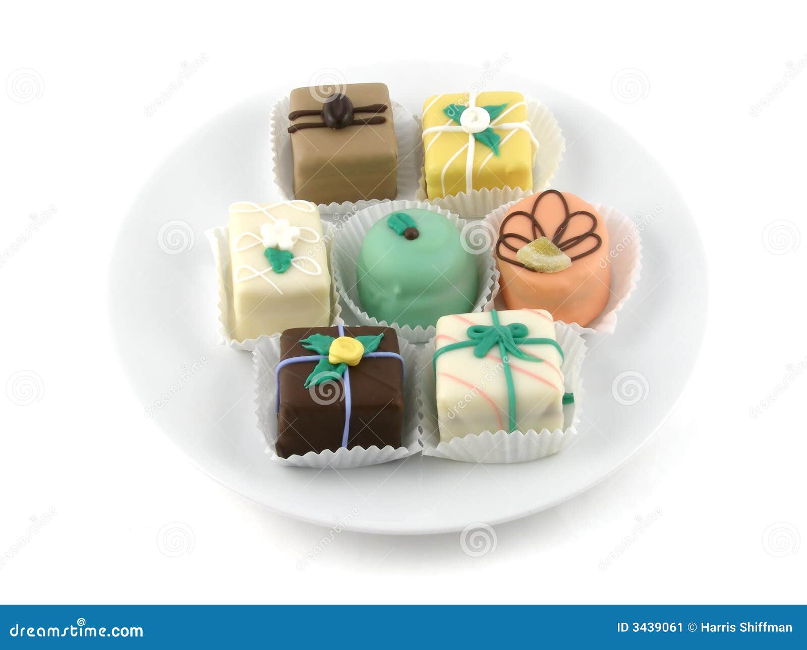Petit Fours Collage Royalty-Free Stock Image | CartoonDealer.com #5828590