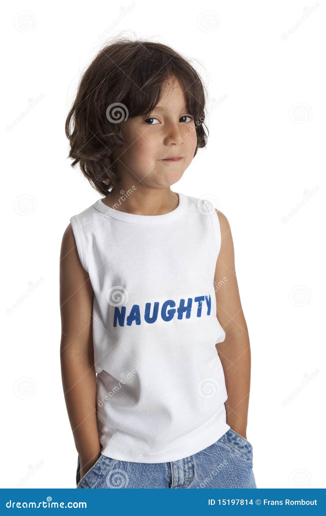 Petit garçon vilain photo stock. Image du expression - 15197814