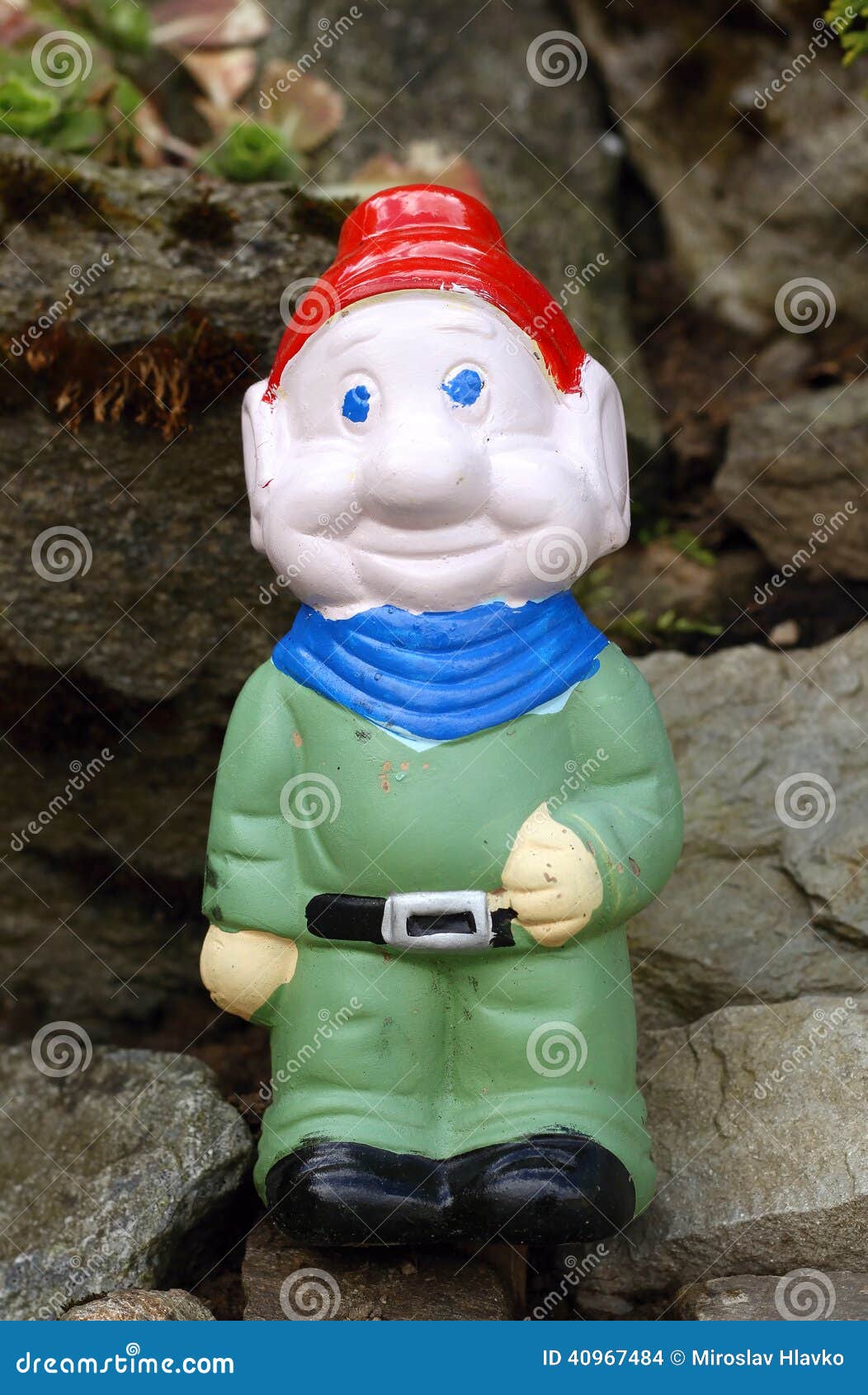 Petit nain photo stock. Image du embellissement, jonquille - 40967484