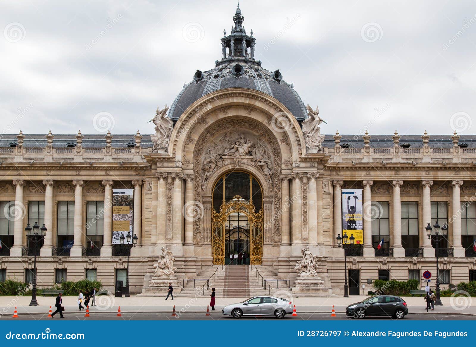 Sculptures At Of The Petit Palace, Aka Small Palace, Paris, France ...