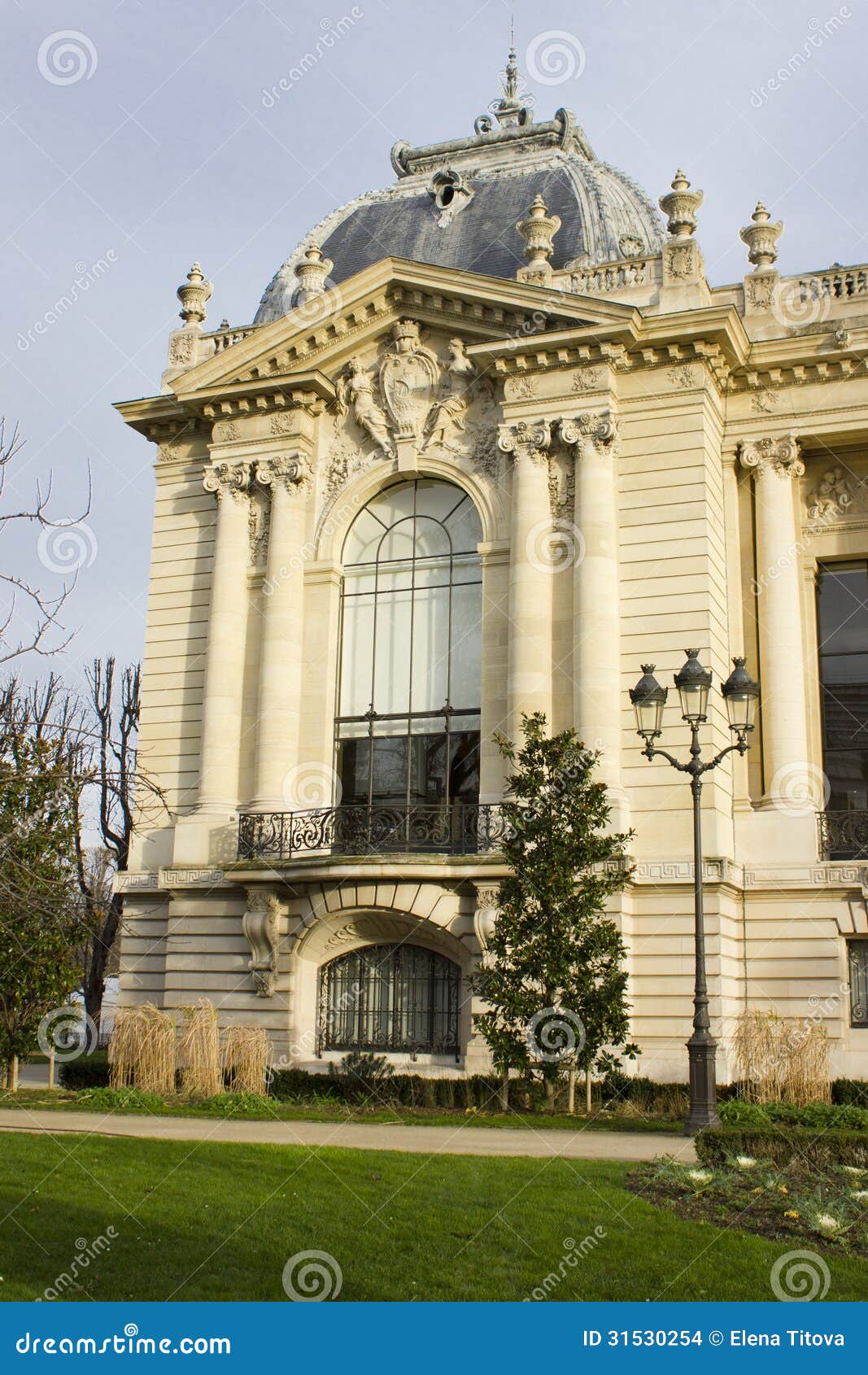Petit Palais or Small Palace Stock Photo - Image of entrance, tourism ...