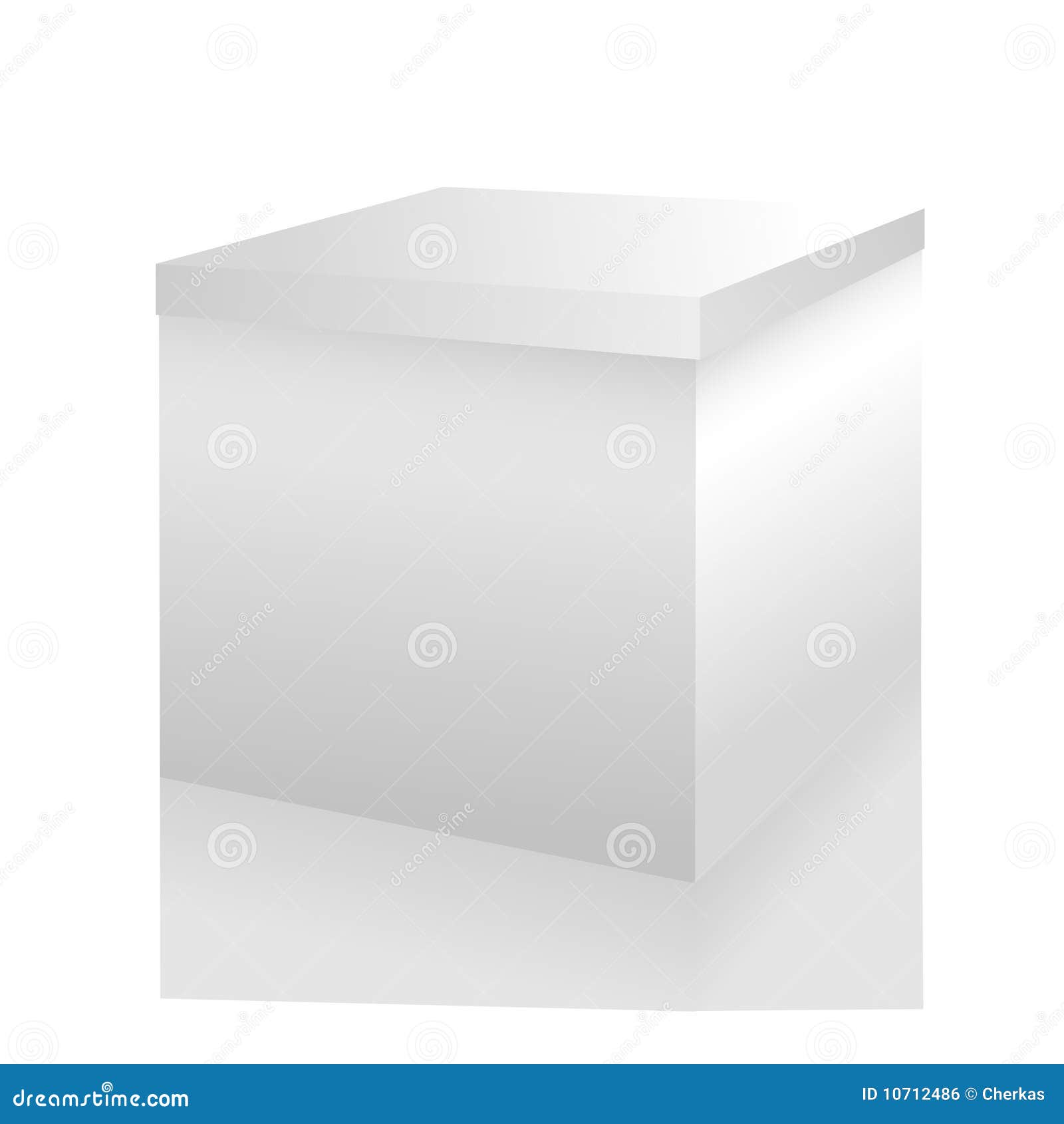 Petite case blanche illustration de vecteur. Illustration du papier ...