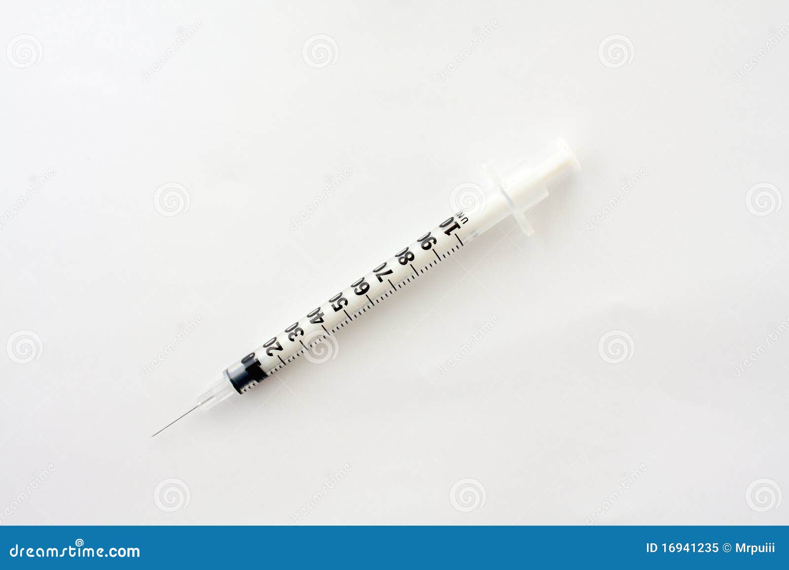 Petite Seringue Hypodermique. Image stock - Image du instrument, remède ...
