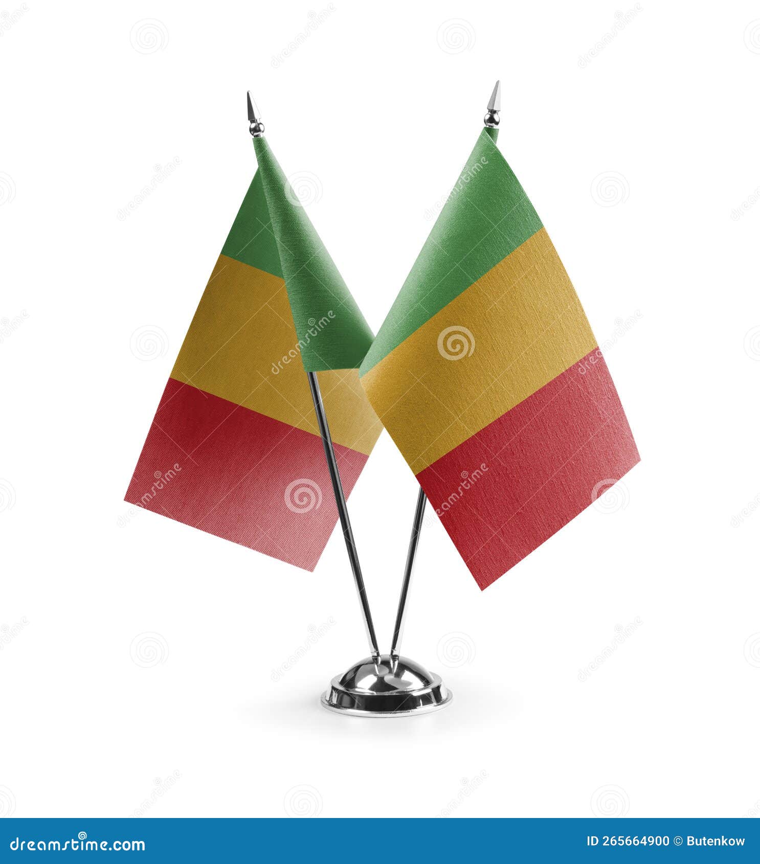 Petits Drapeaux Nationaux Du Mali Sur Fond Blanc Photo stock - Image du ...