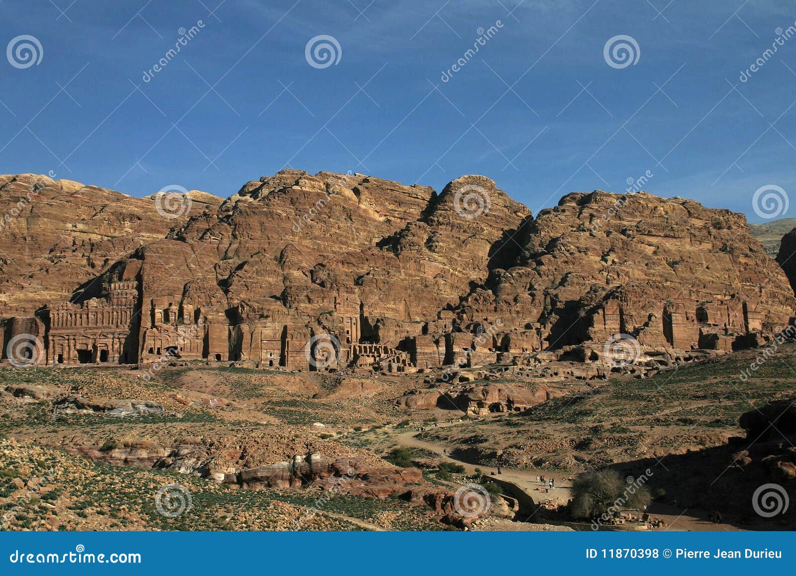 Petra stock photo. Image of nabatean, rock, mountain - 11870398