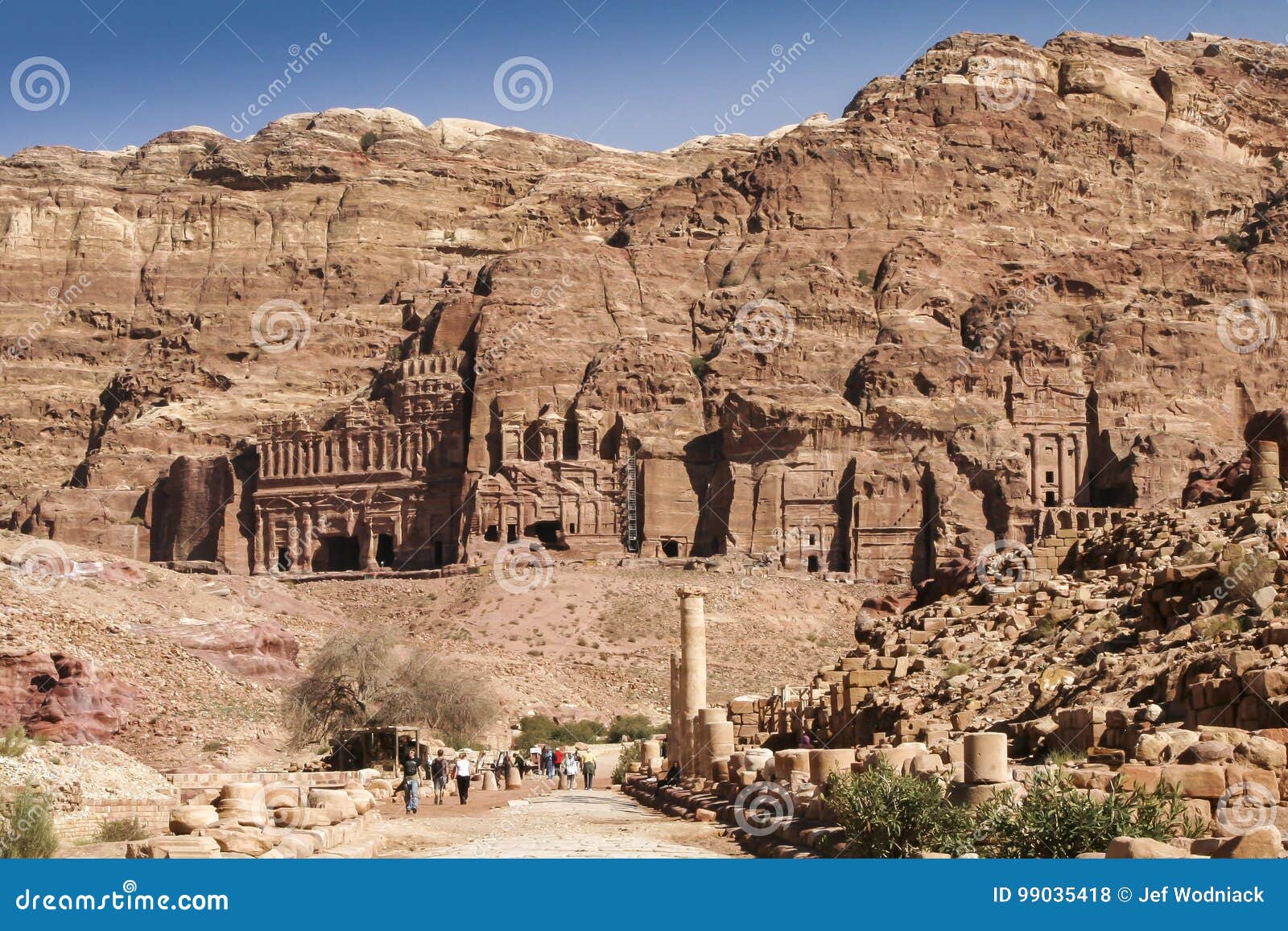 Petra Jordan editorial stock photo. Image of jordan, arabian - 99035418