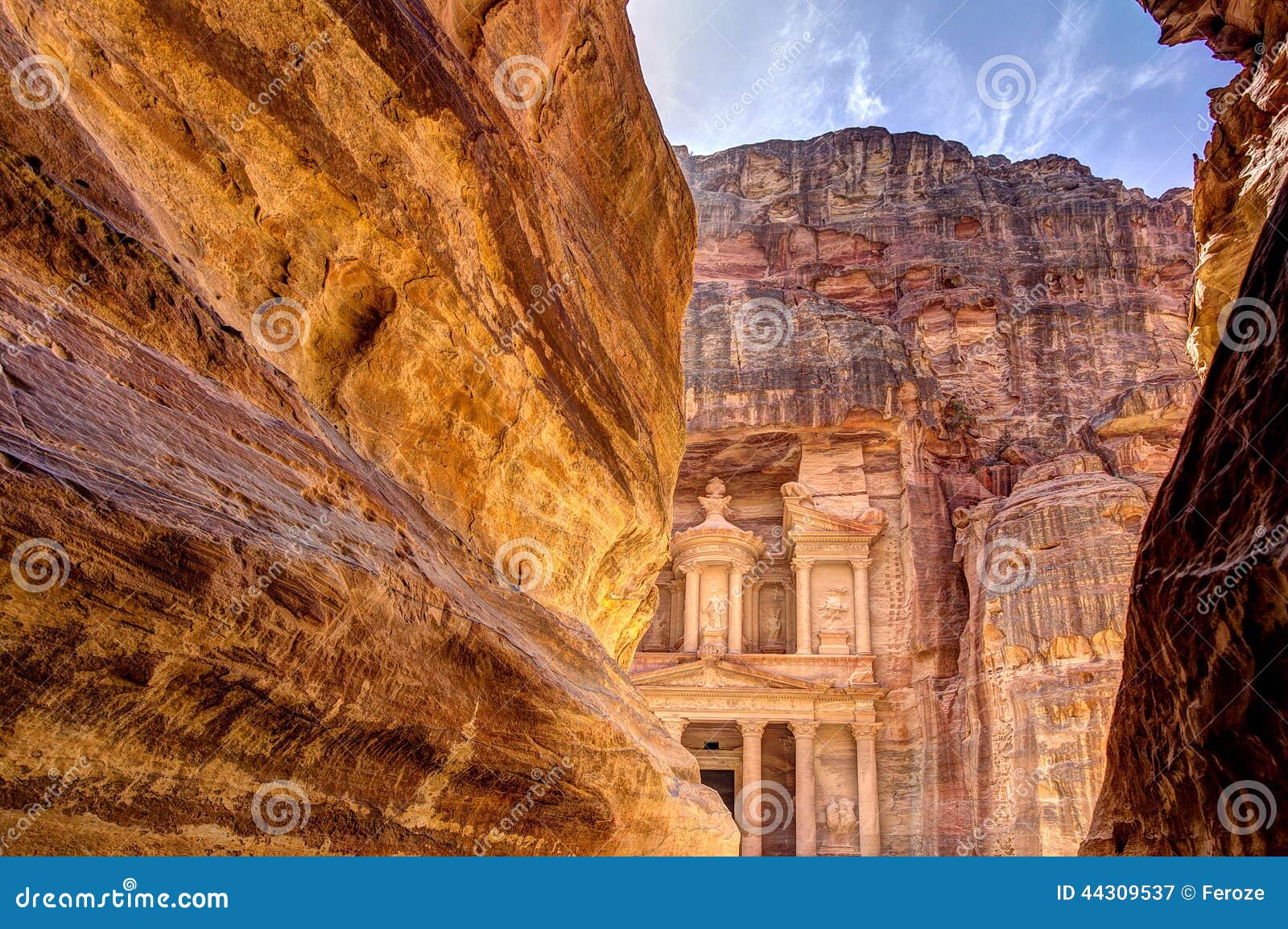 Petra, Jordan - Must See In Jordan Editorial Image | CartoonDealer.com ...