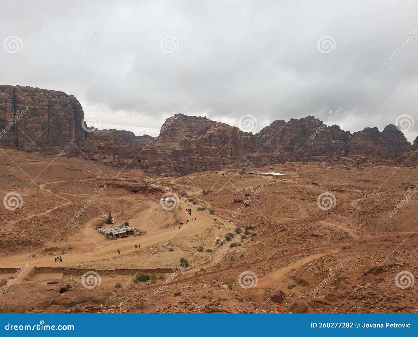 Petra Jordan Wadi Musa stock photo. Image of jordan - 260277282