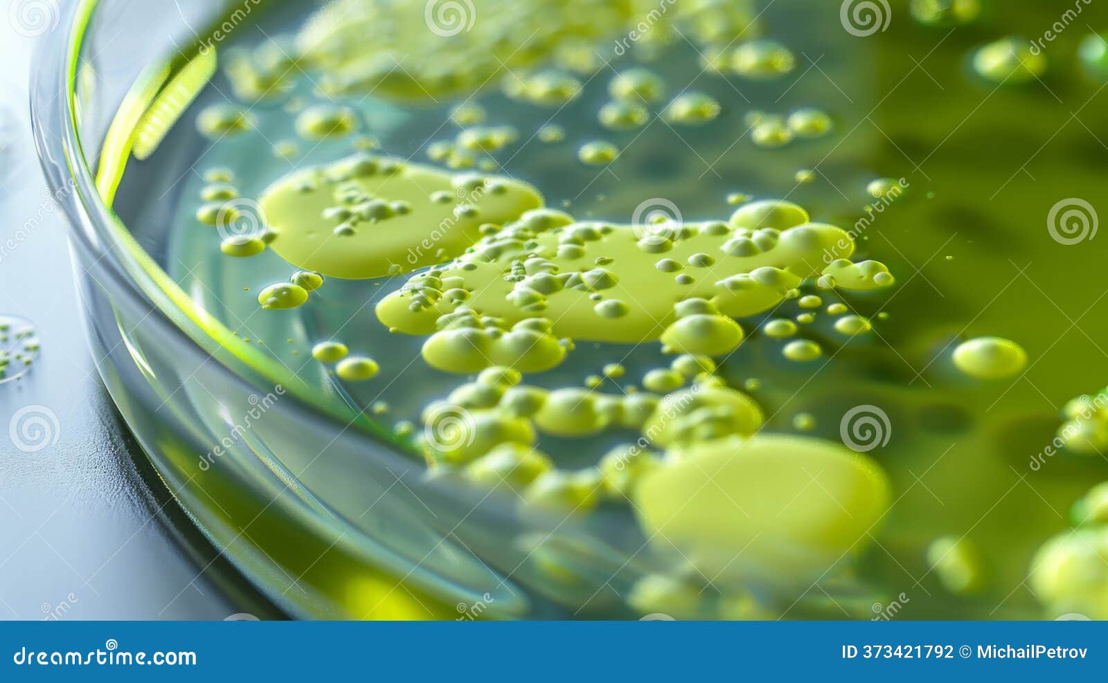 Microalgae Under Microscopic View, Green Algae, Cyanobacteria ...