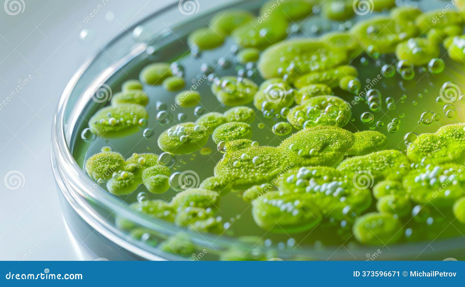 Microalgae Under Microscopic View, Green Algae, Cyanobacteria ...
