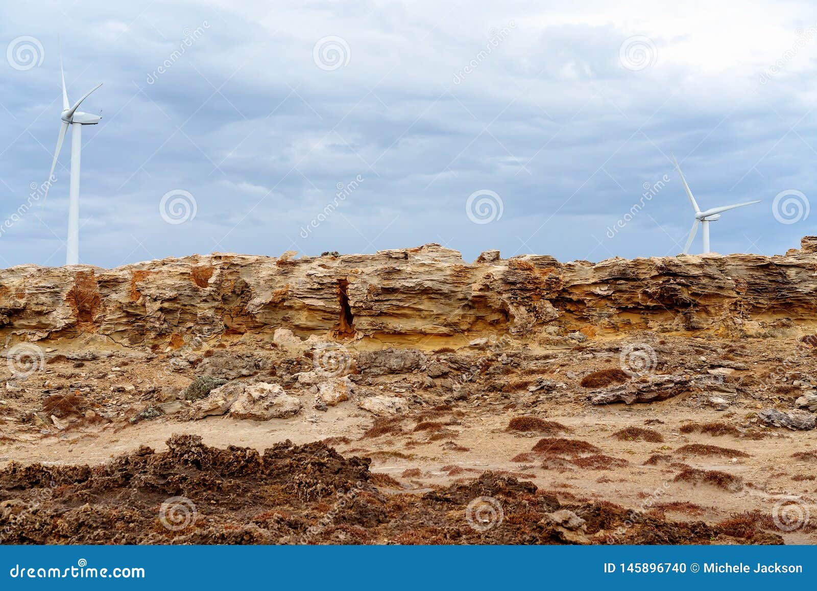 The Petrified Forest on the Coast of Victoria Australia Stock Photo ...