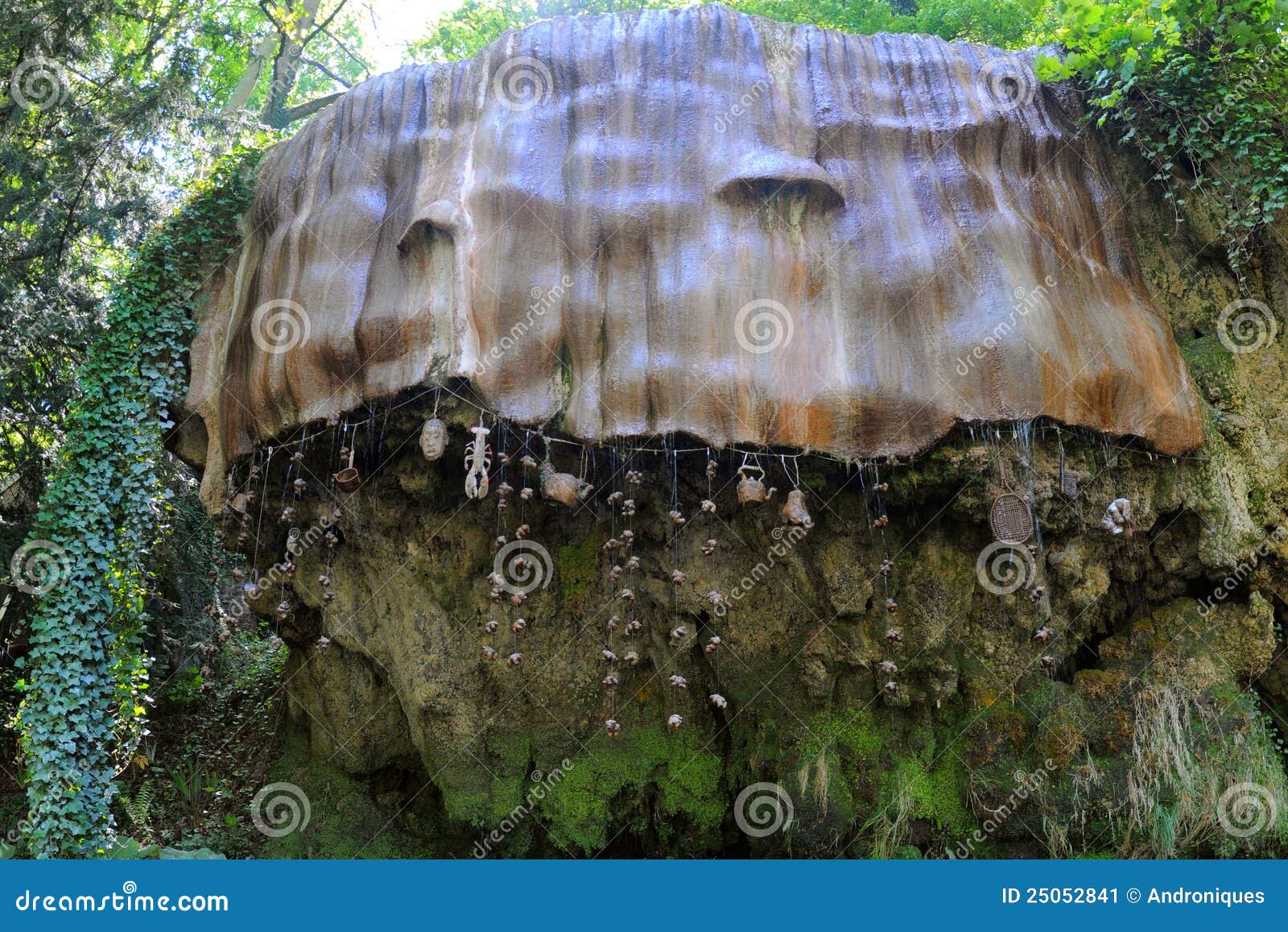 Petrifying Well Mother Shiptons Cave Knaresborough Royalty-Free Stock ...