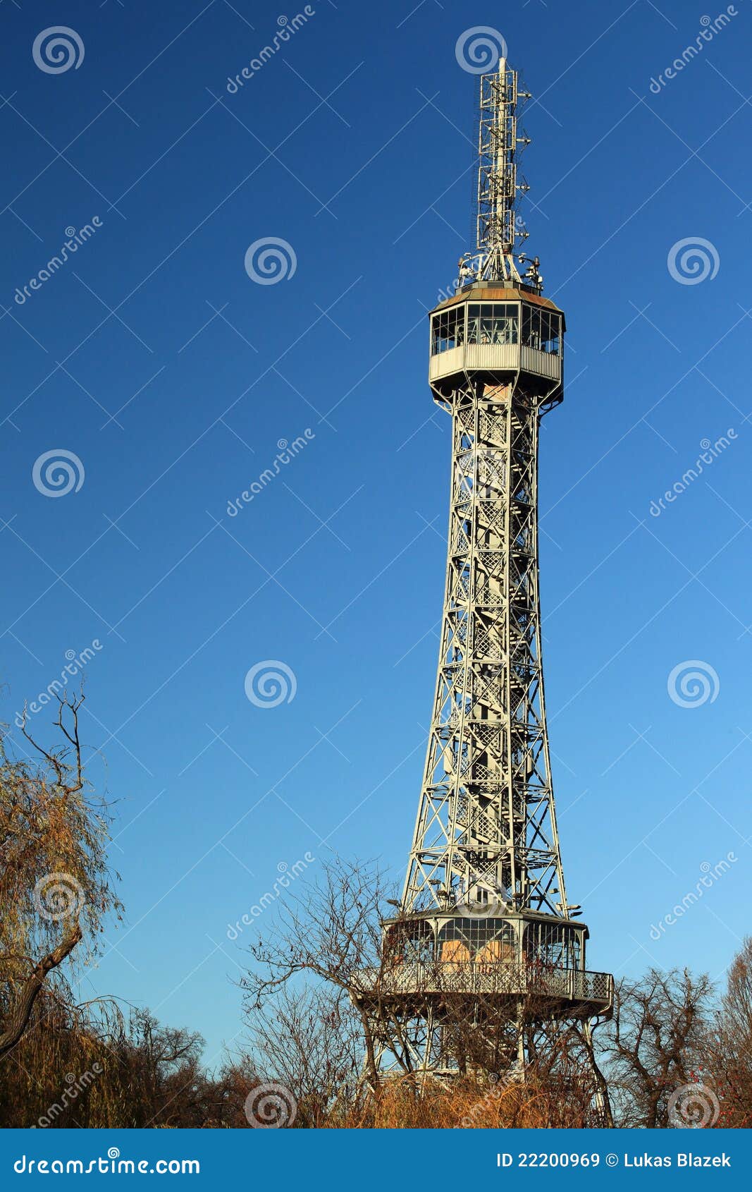Petrin lookout stock image. Image of nature, observatory - 22200969