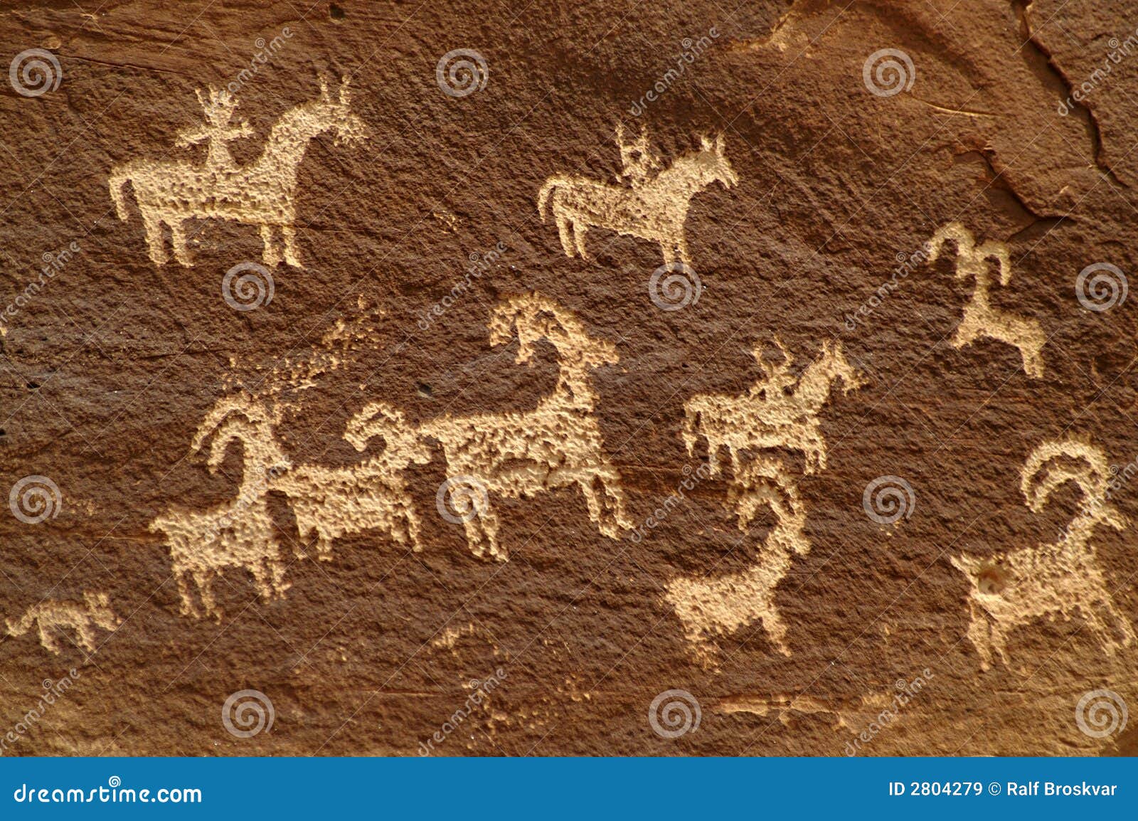 Petroglyphs stock image. Image of california, monument - 2804279