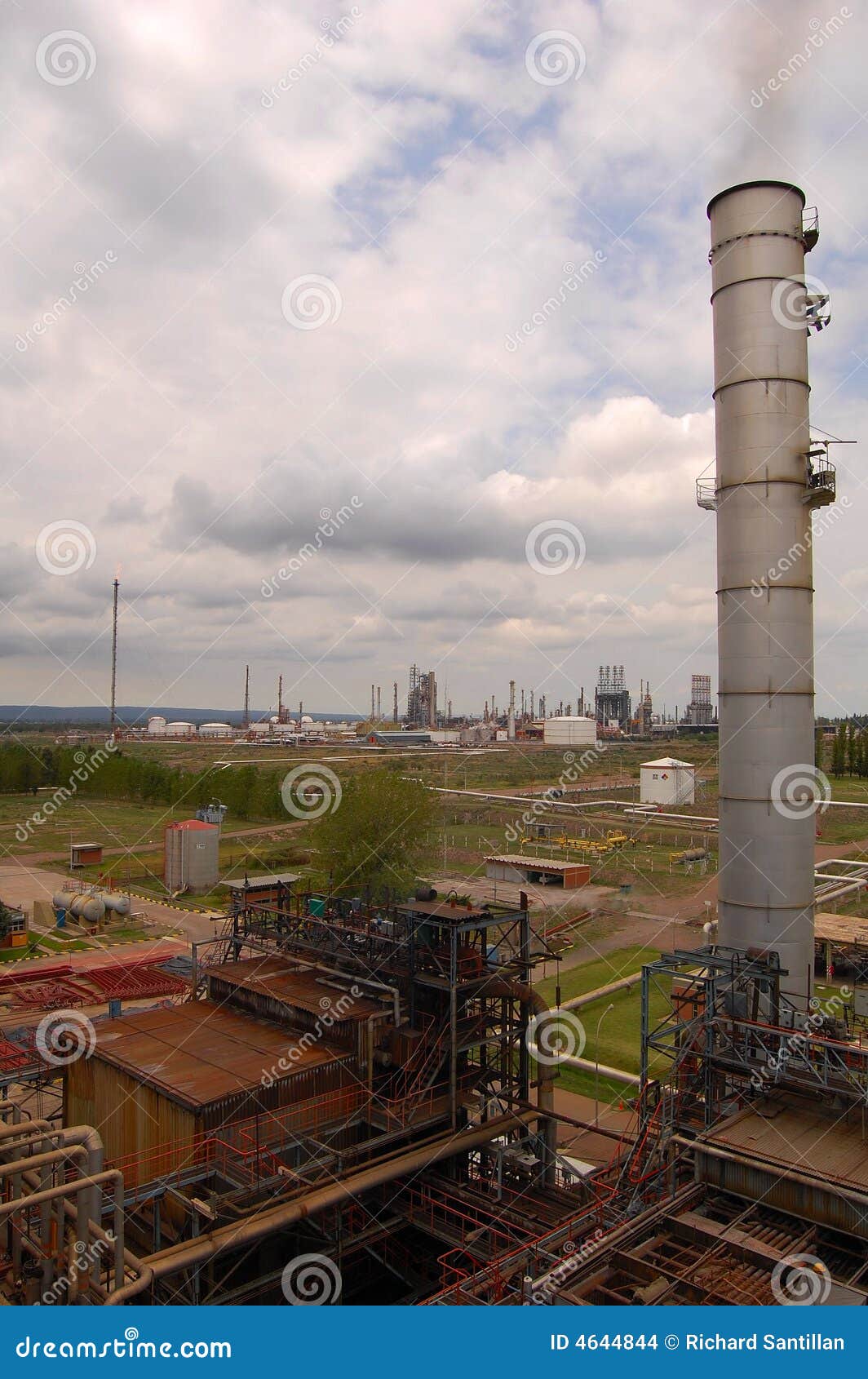 Petrol refinery 2 stock photo. Image of turbine, generator - 4644844