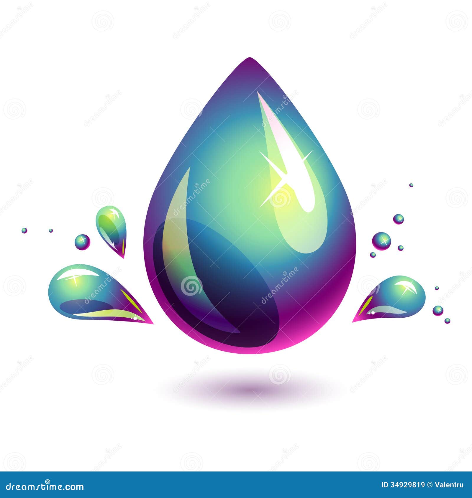 Petroleum drop stock vector. Illustration of ecosystem - 34929819