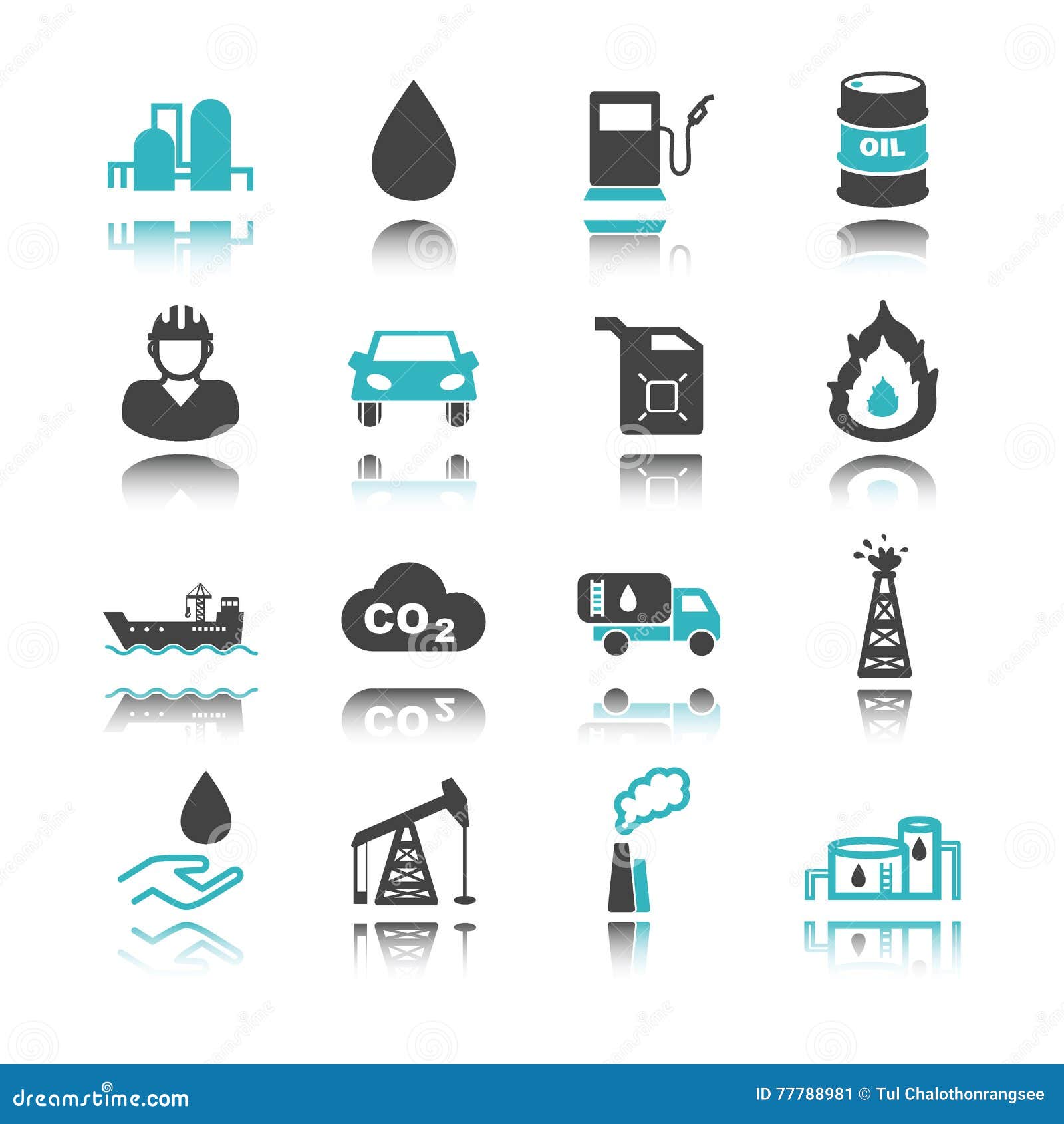 9 Petroleum Icons Pack. Trendy Petroleum Icons On White Background ...