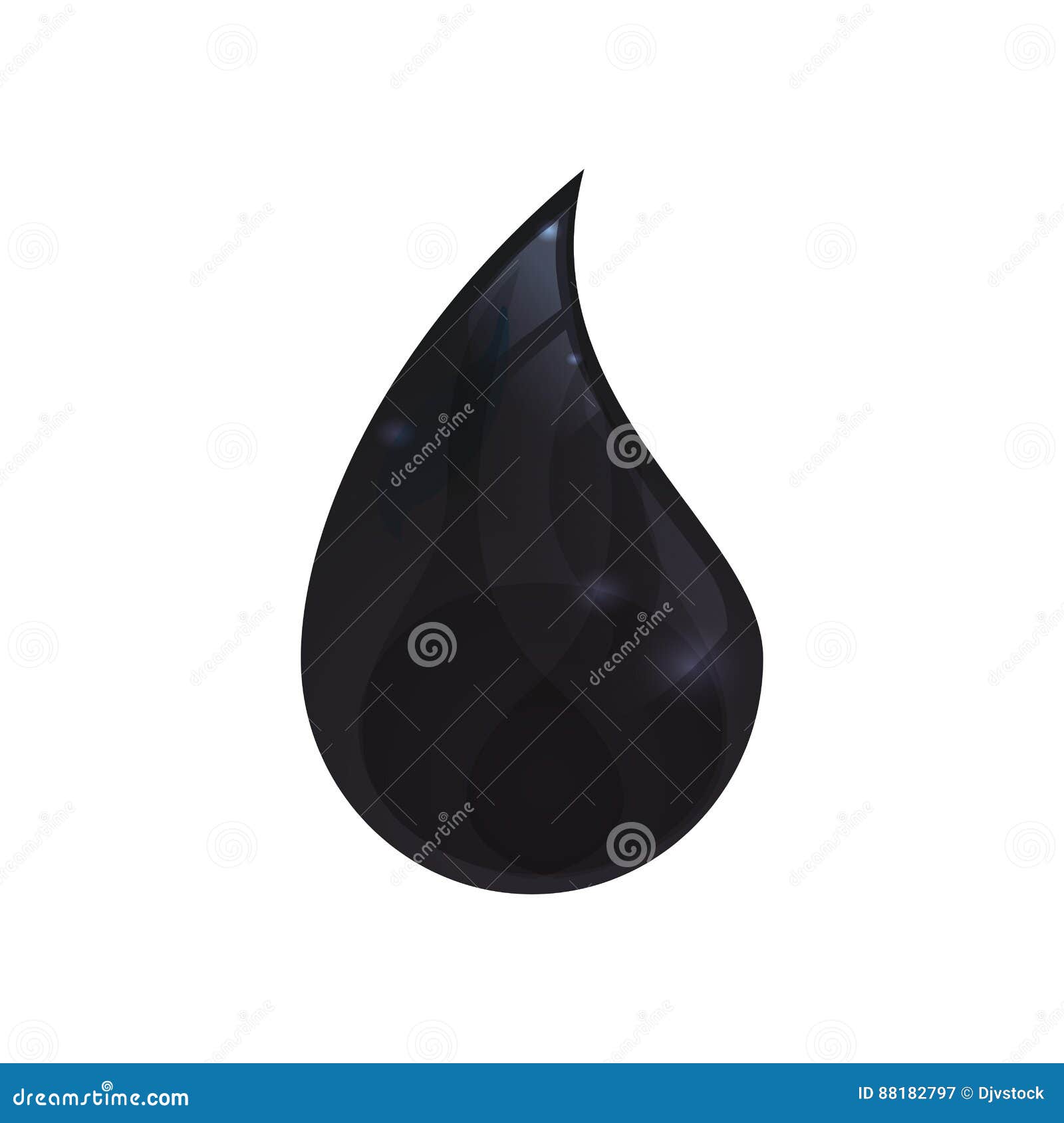 Petroleum oil drop stock illustration. Illustration of concept - 88182797