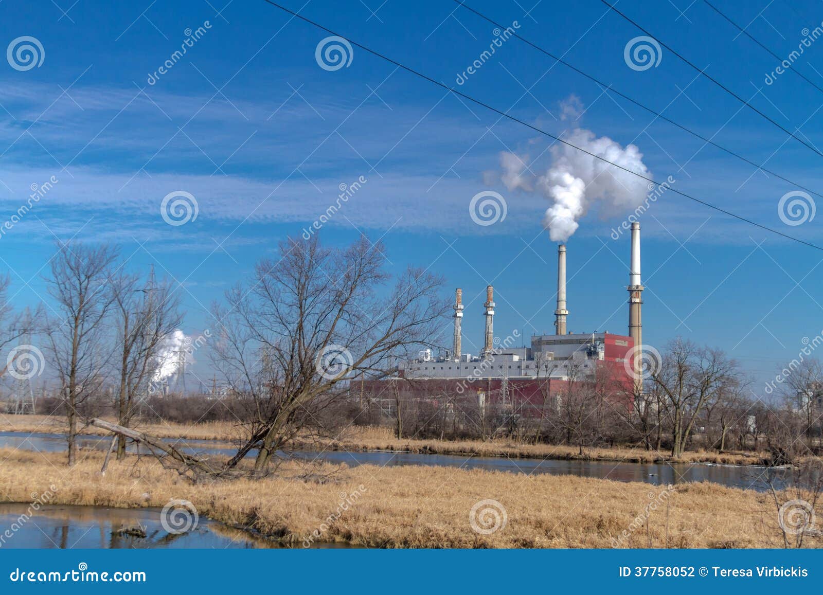 Petroleum Oil Production Plant Stock Photo - Image of productions ...