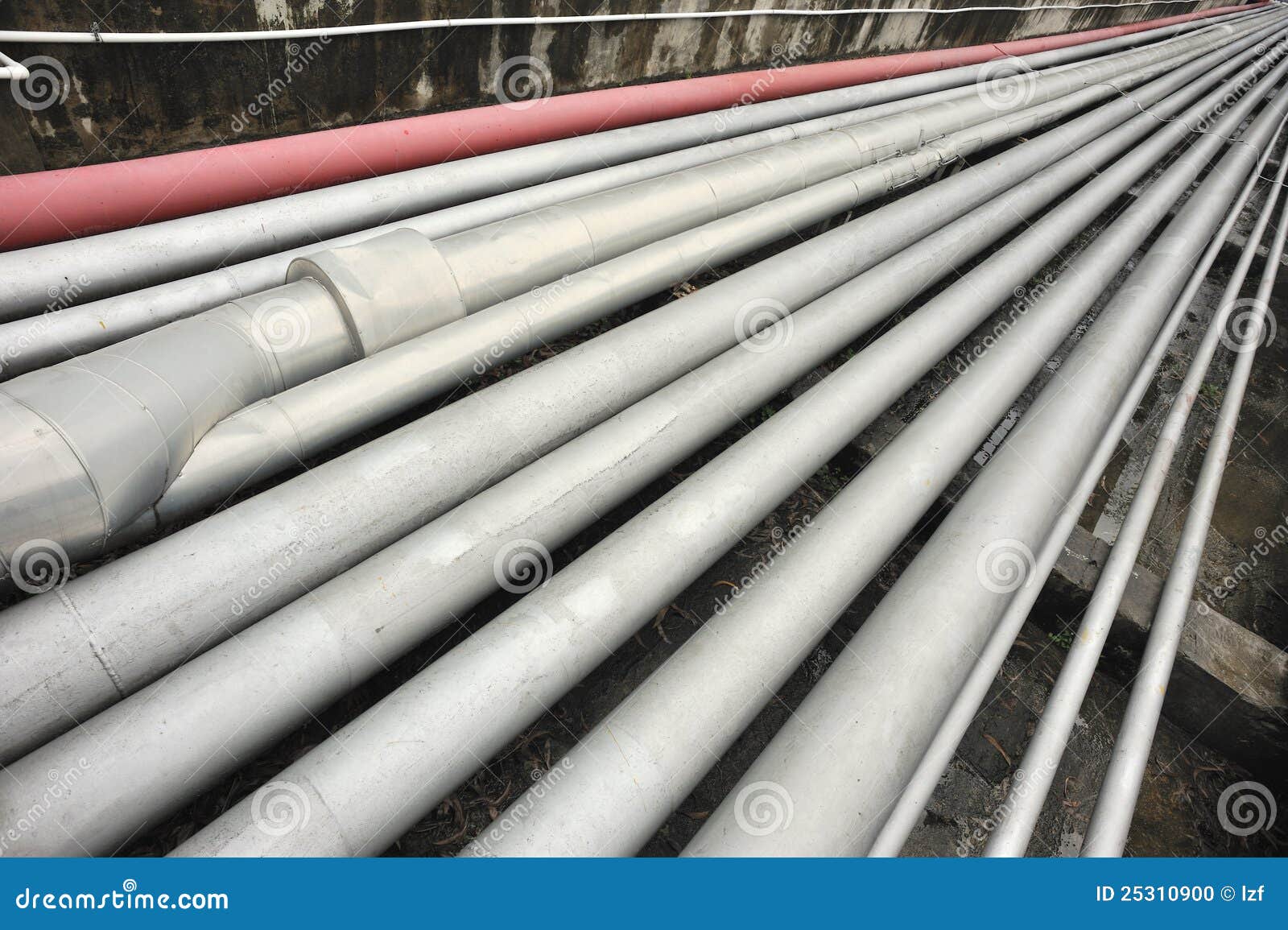 Petroleum pipeline stock photo. Image of field, pile - 25310900