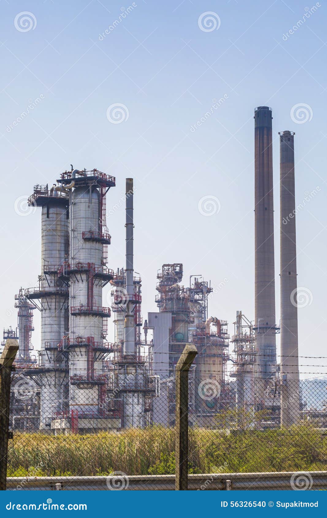 Petroleum plant stock photo. Image of industrial, fuel - 56326540