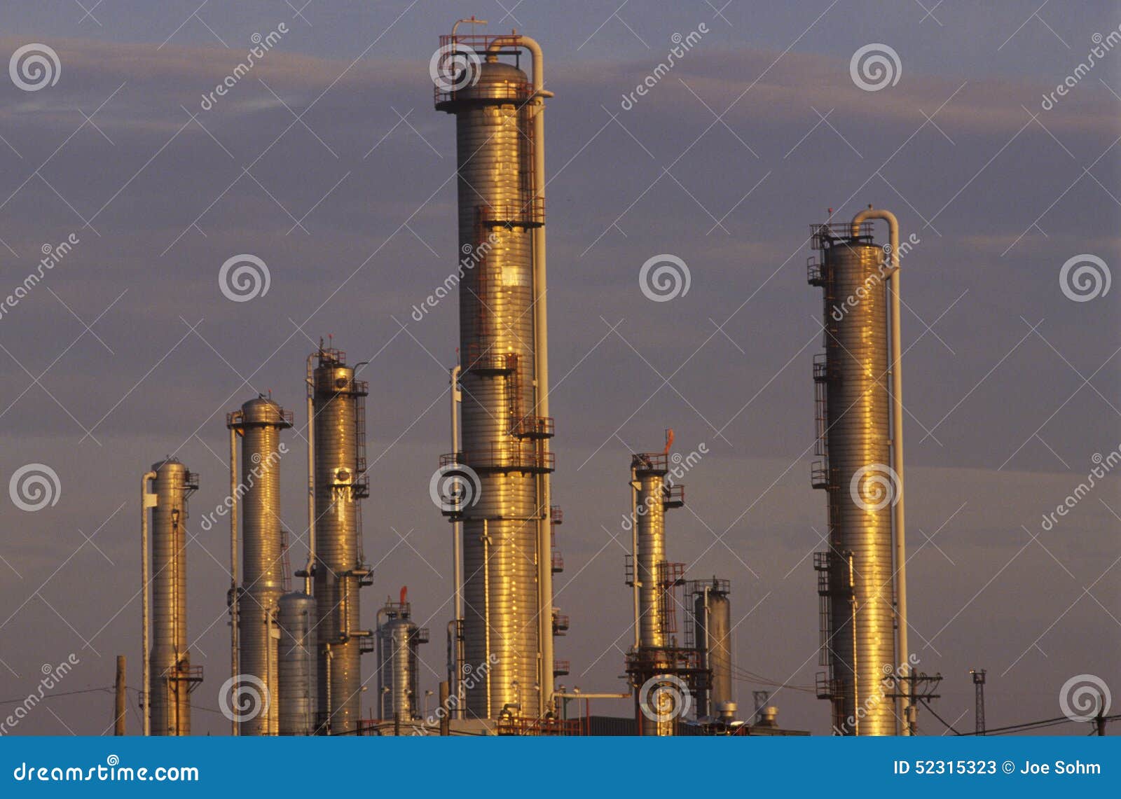 Petroleum Processing Plant at Sarnia, Canada Stock Image - Image of ...