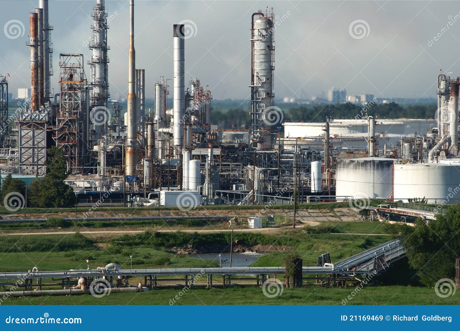 Petroleum Refinery Royalty-Free Stock Photography | CartoonDealer.com ...