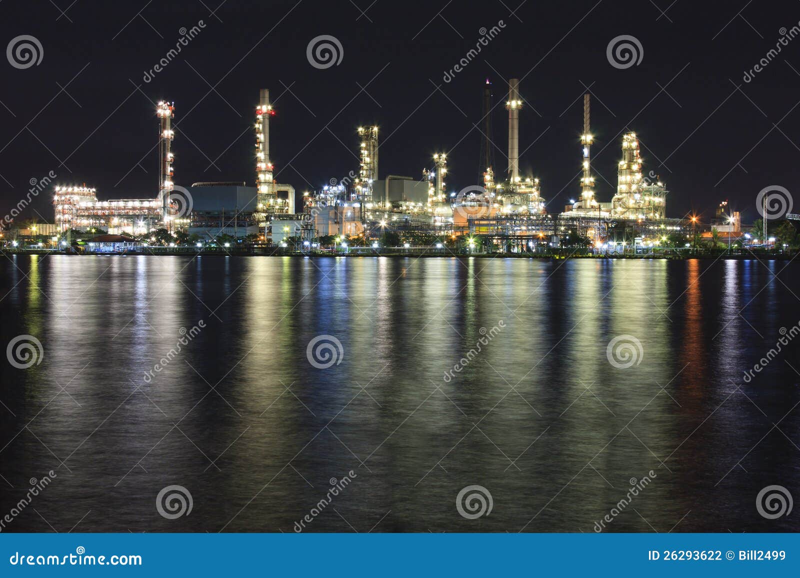 Petroleum Refinery stock photo. Image of manufacturing - 26293622