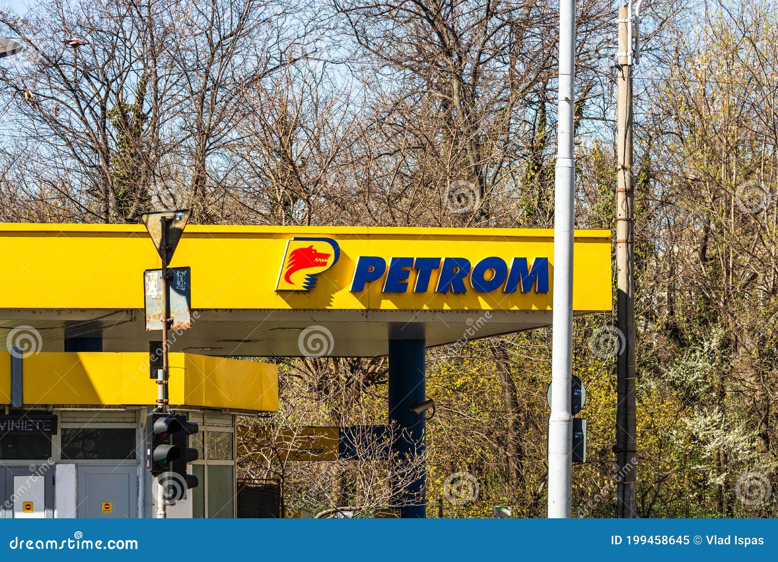 Petrom Gas Station Logo, In Romania Editorial Image | CartoonDealer.com ...