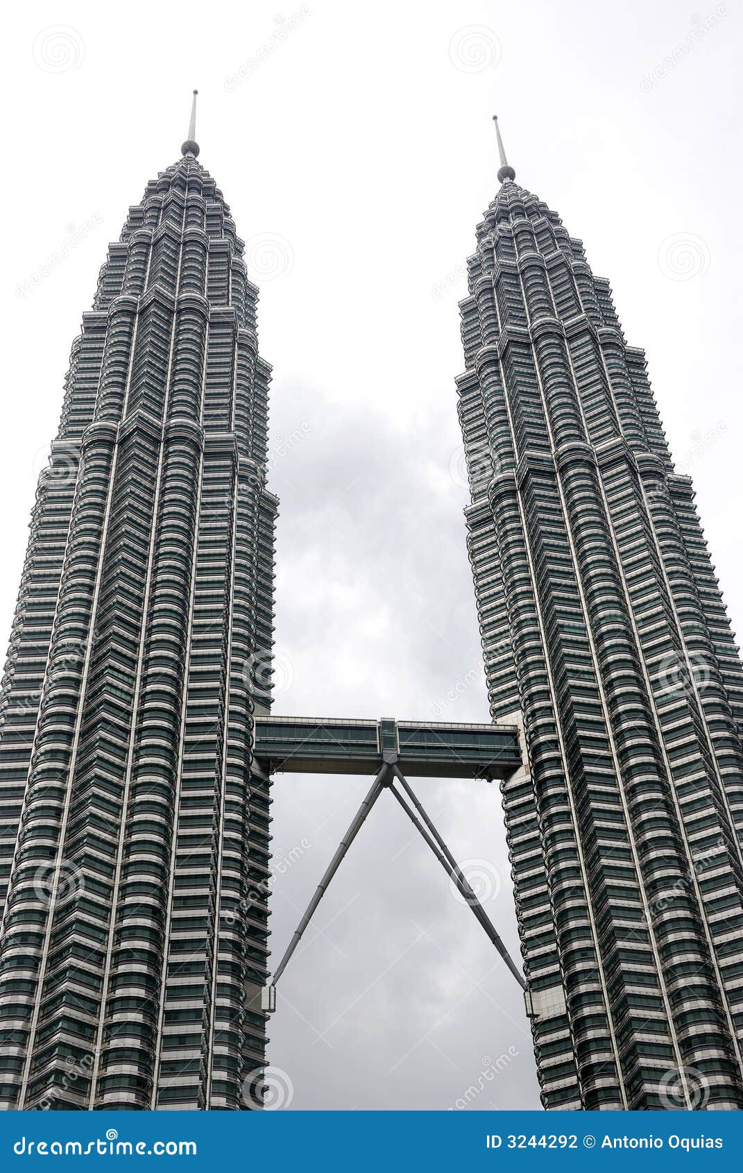 Petronas Towers stock photo. Image of scenes, view, asia - 3244292