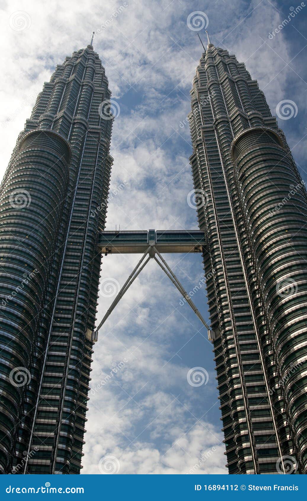 Petronas Towers Portrait stock photo. Image of exterior - 16894112