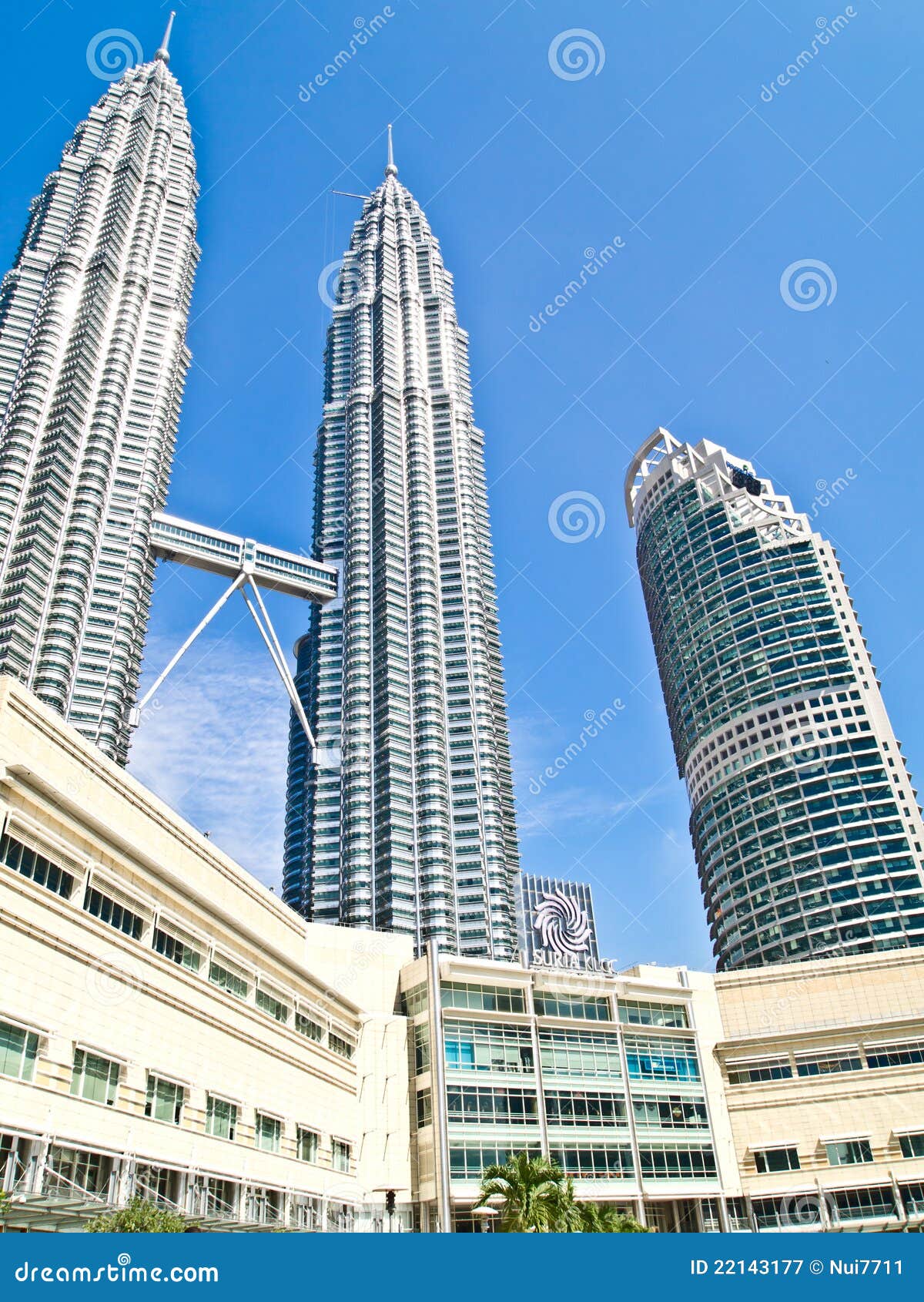 Petronas Twin Towers and KLCC Editorial Photography - Image of ...