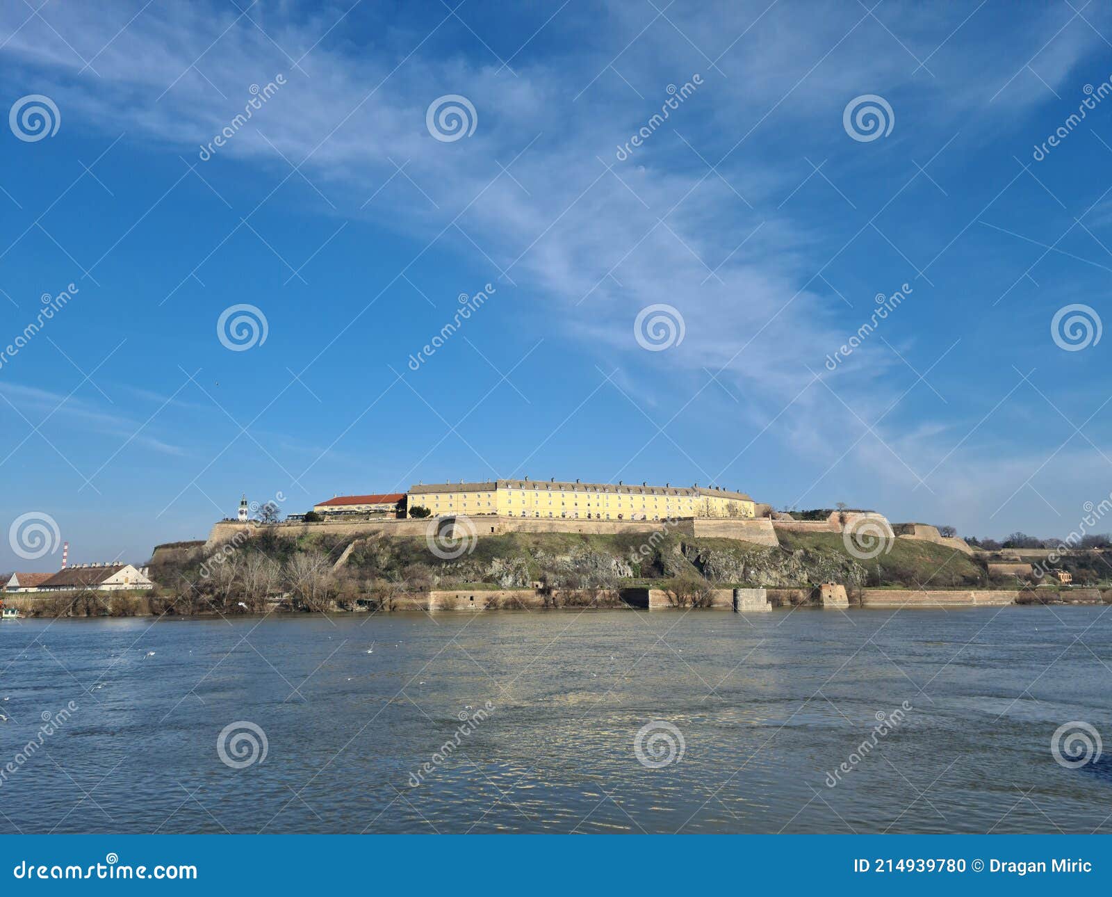 Petrovaradin Fortress Novi Sad Danube Sunlight Sunny Tvrdjava Stock ...